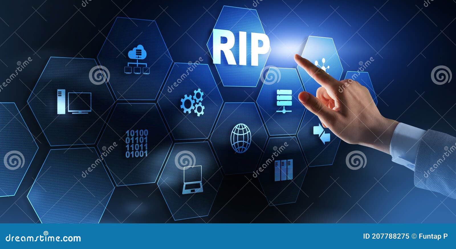 Protocolo Rip Routing Information. Conceito De Redes De Tecnologia 2021 ...