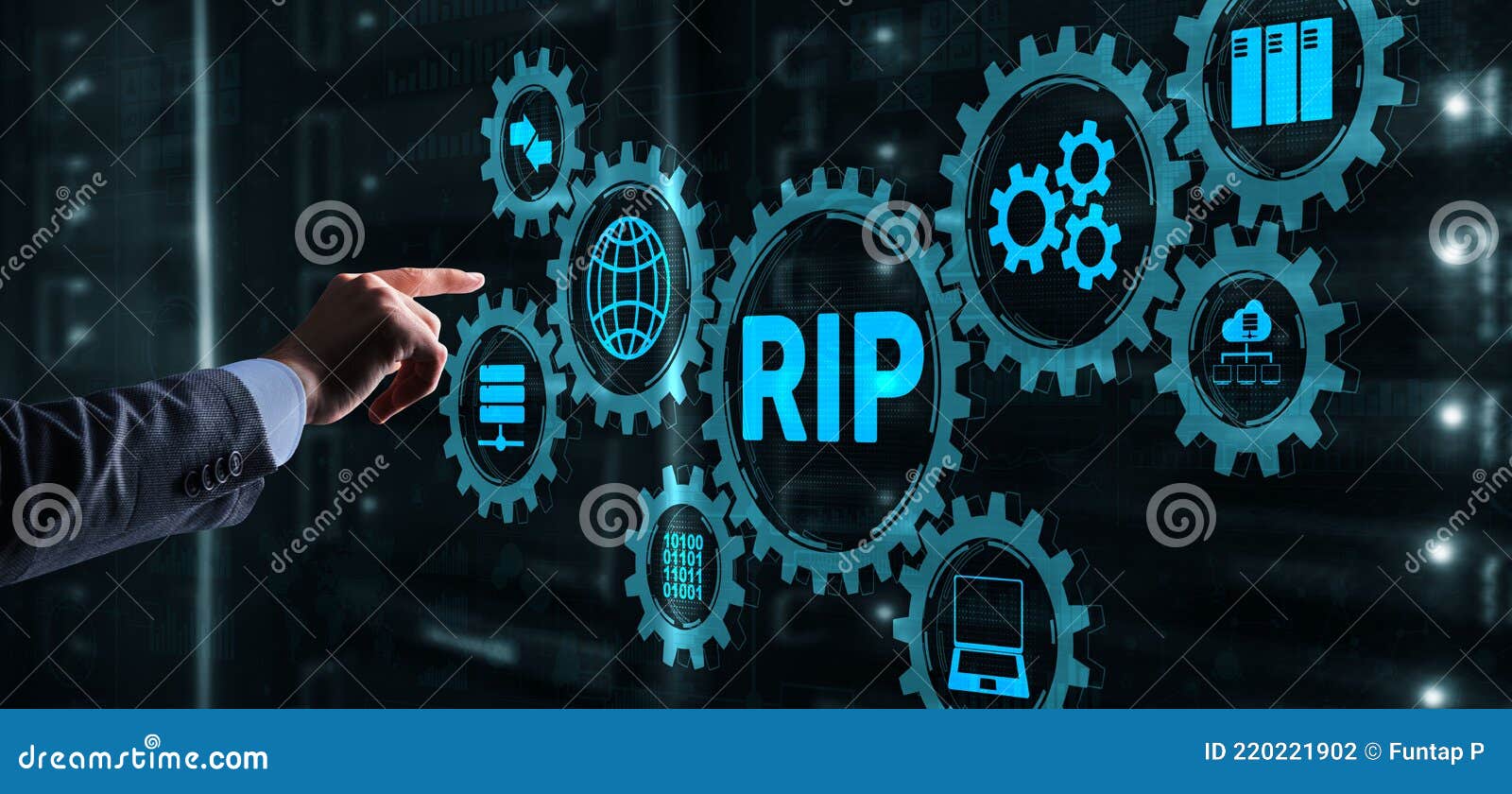 Protocolo Rip Routing Information. Conceito De Redes De Tecnologia 2021 ...