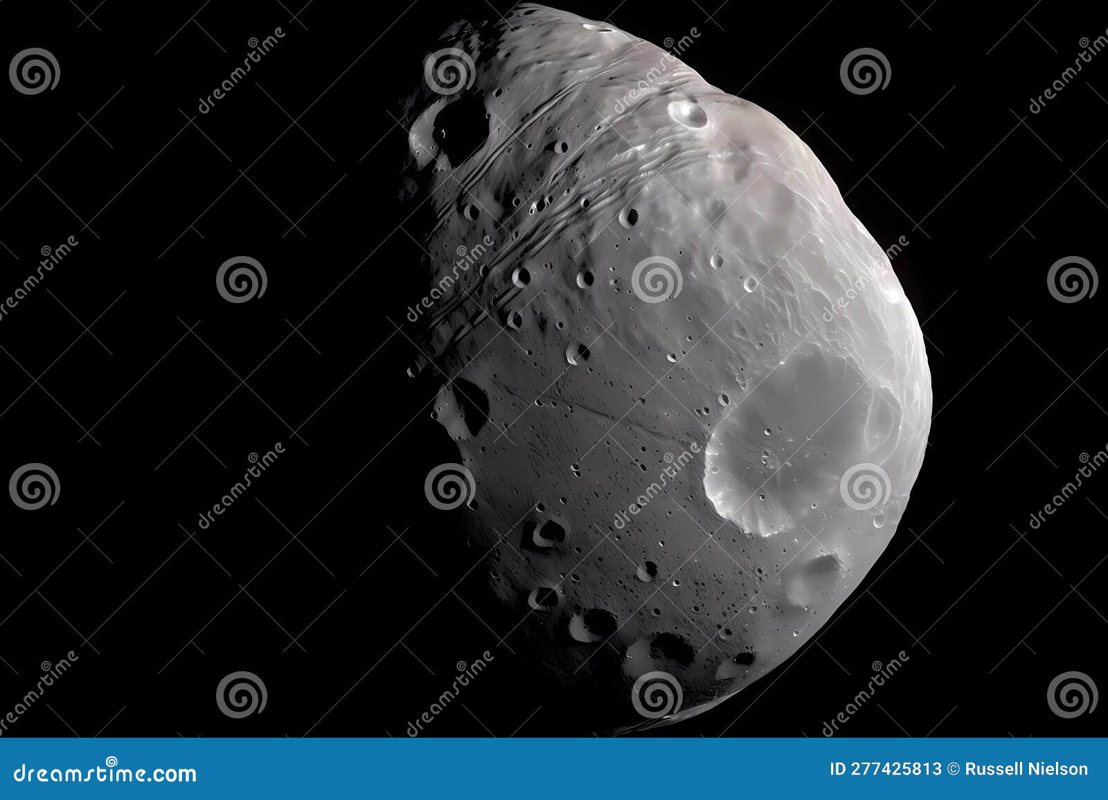 Protoplanet - Vesta (Generative AI) Stock Illustration - Illustration ...