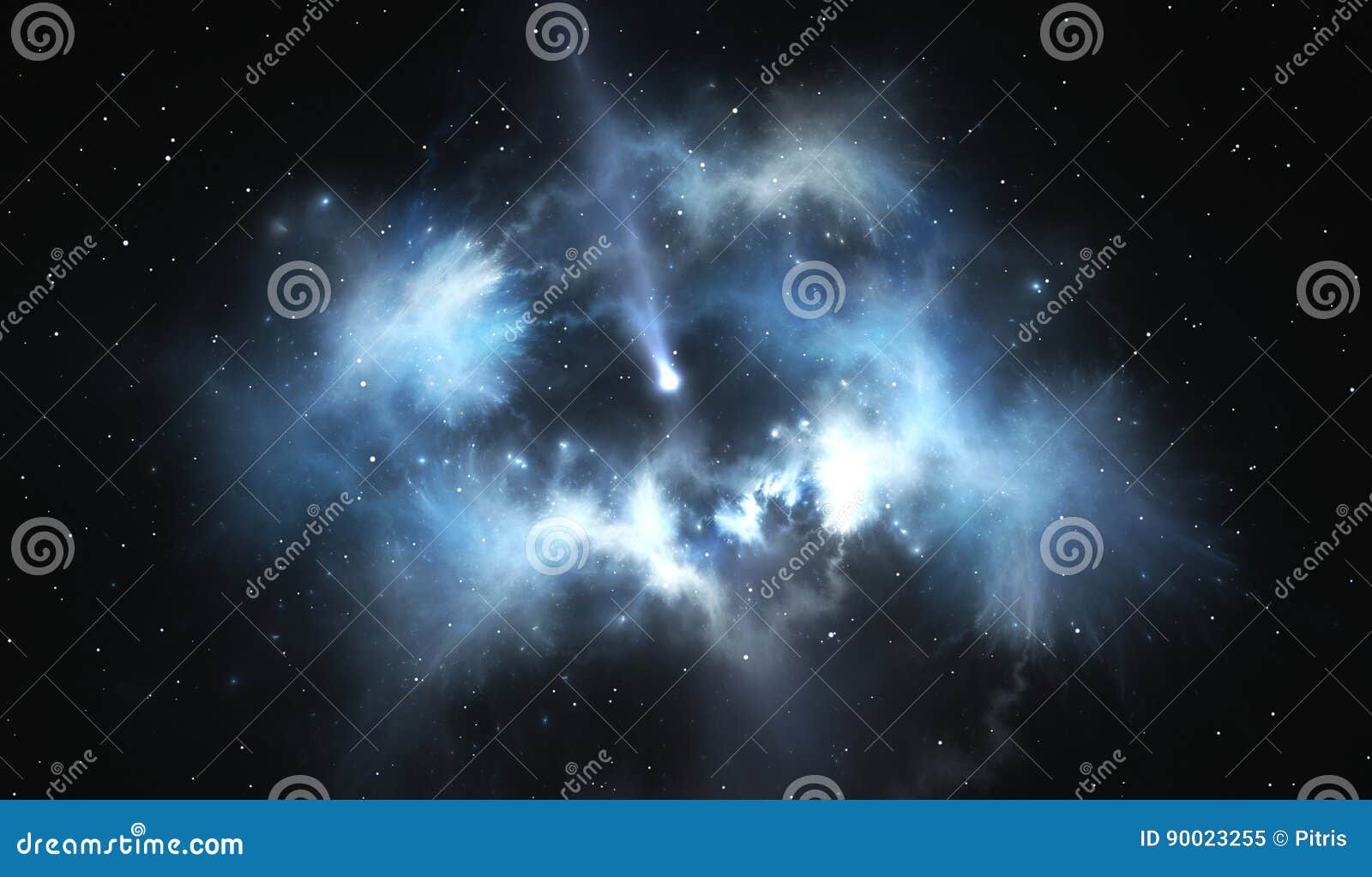 Protoplanetary Disk. Disk of Dust and Gas that Surround Young Star ...