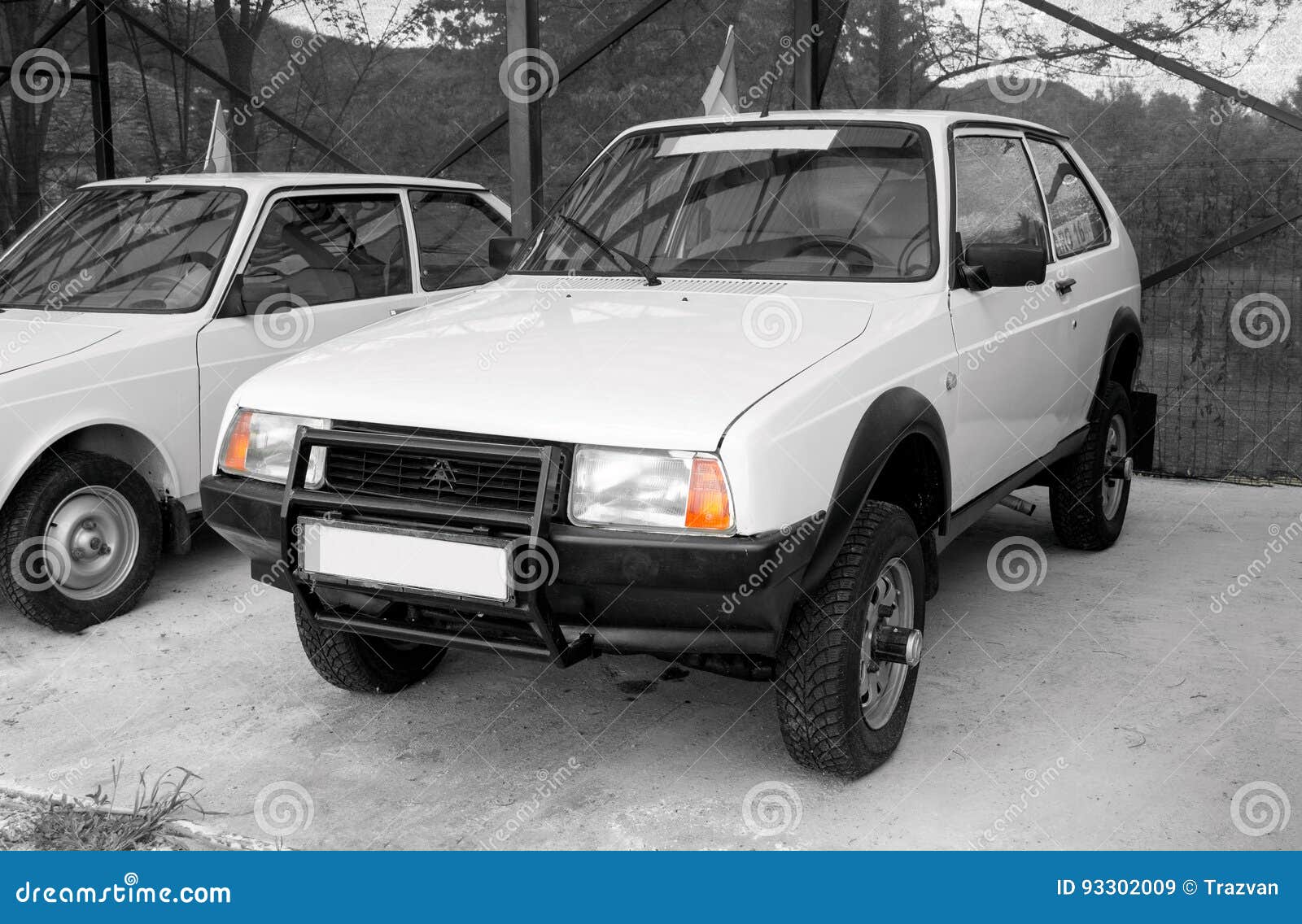 Prototyp Oltcit 4x4 redaktionelles stockbild. Bild von ära - 93302009