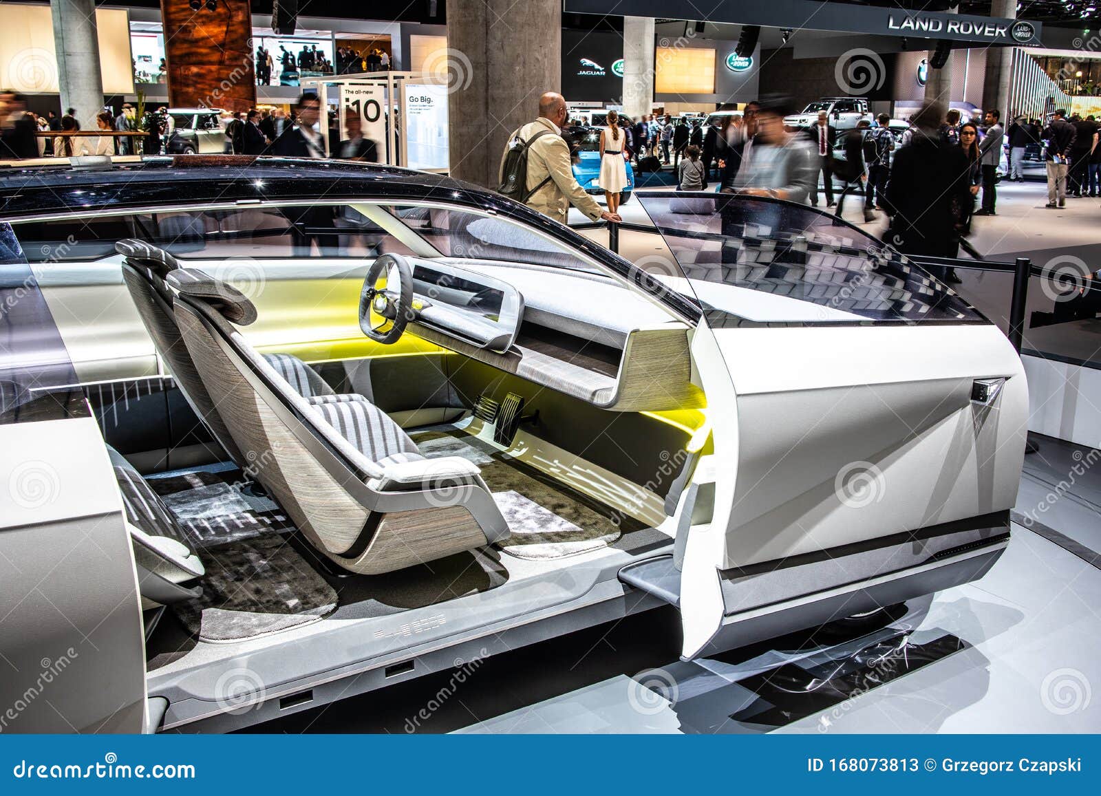 Prototype Car Hyundai 45 EV Electric SUV Concept Car with Retro ... Prototype Car Hyundai 45 EV Electric SUV Concept Car with Retro ...