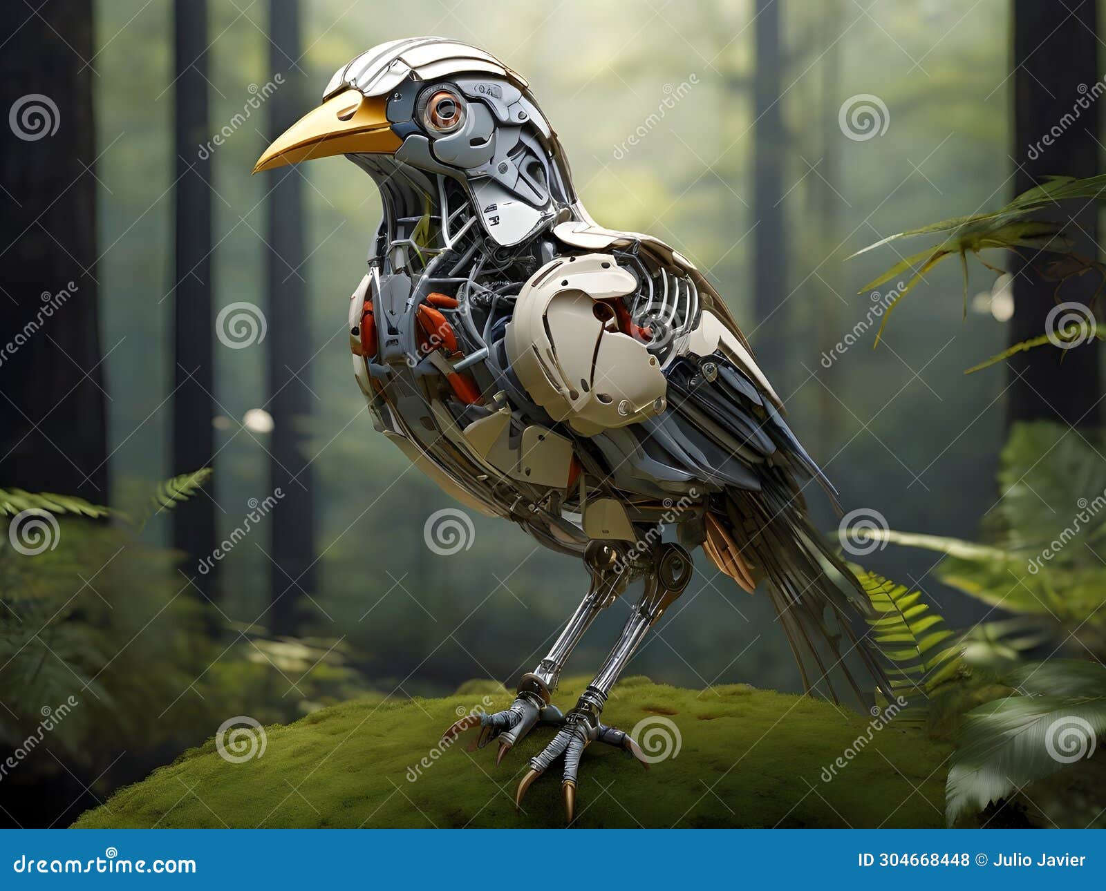 A Prototype Model Of Bionic Bird Stock Photo | CartoonDealer.com #304668432