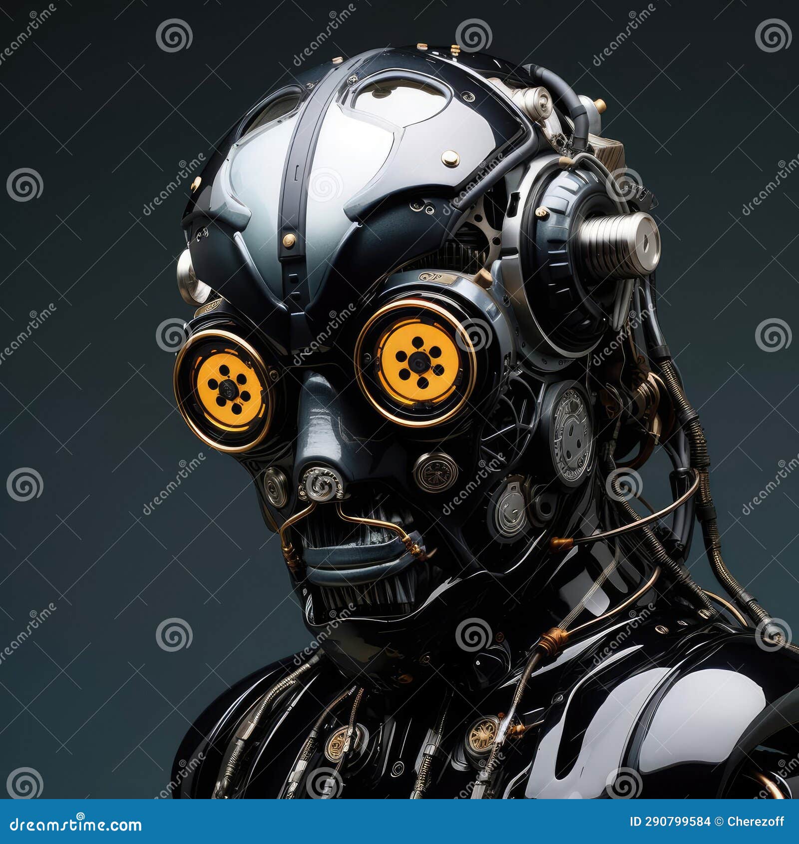 Prototype of the Robot of the Future Stock Photo - Image of facility ...