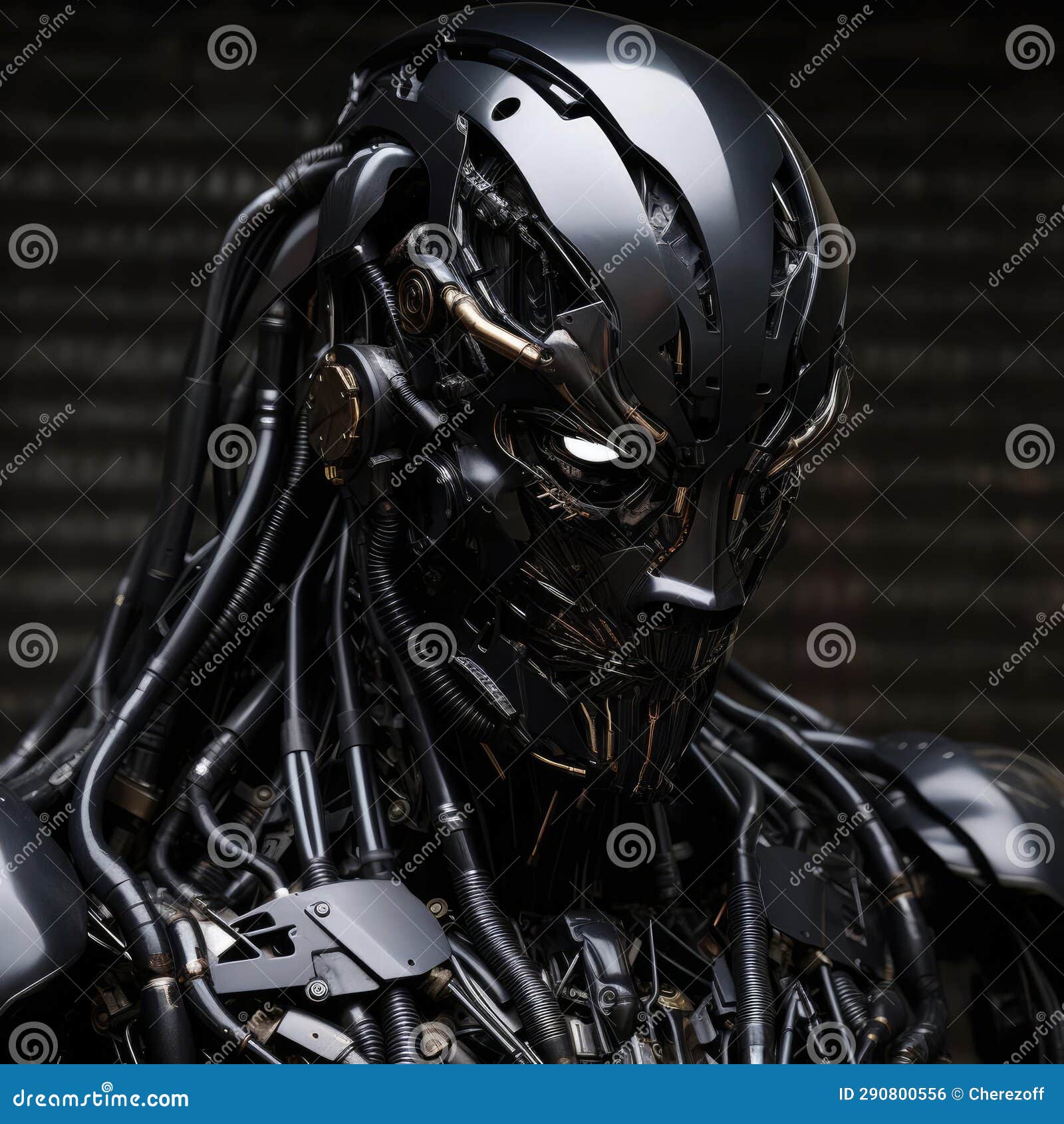 Prototype of the Robot of the Future Stock Photo - Image of computer ...