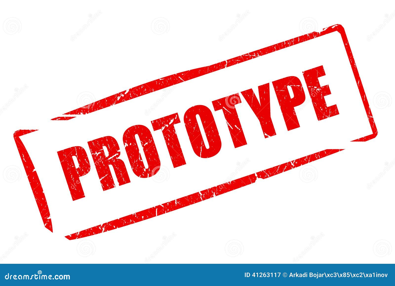 Prototype Stamp Stock Photography | CartoonDealer.com #134444840