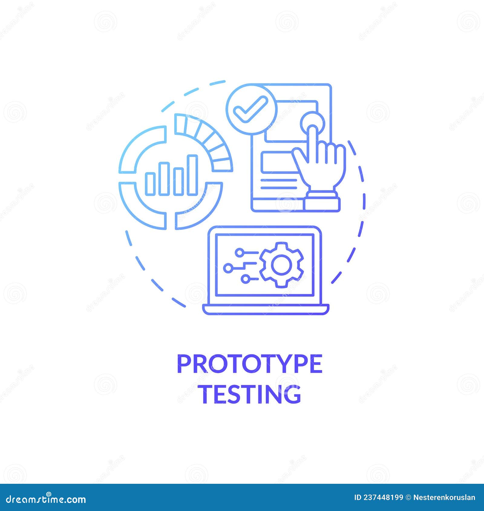 A Physical Prototype Of A Product, Showcasing The Tangible Result Of ...
