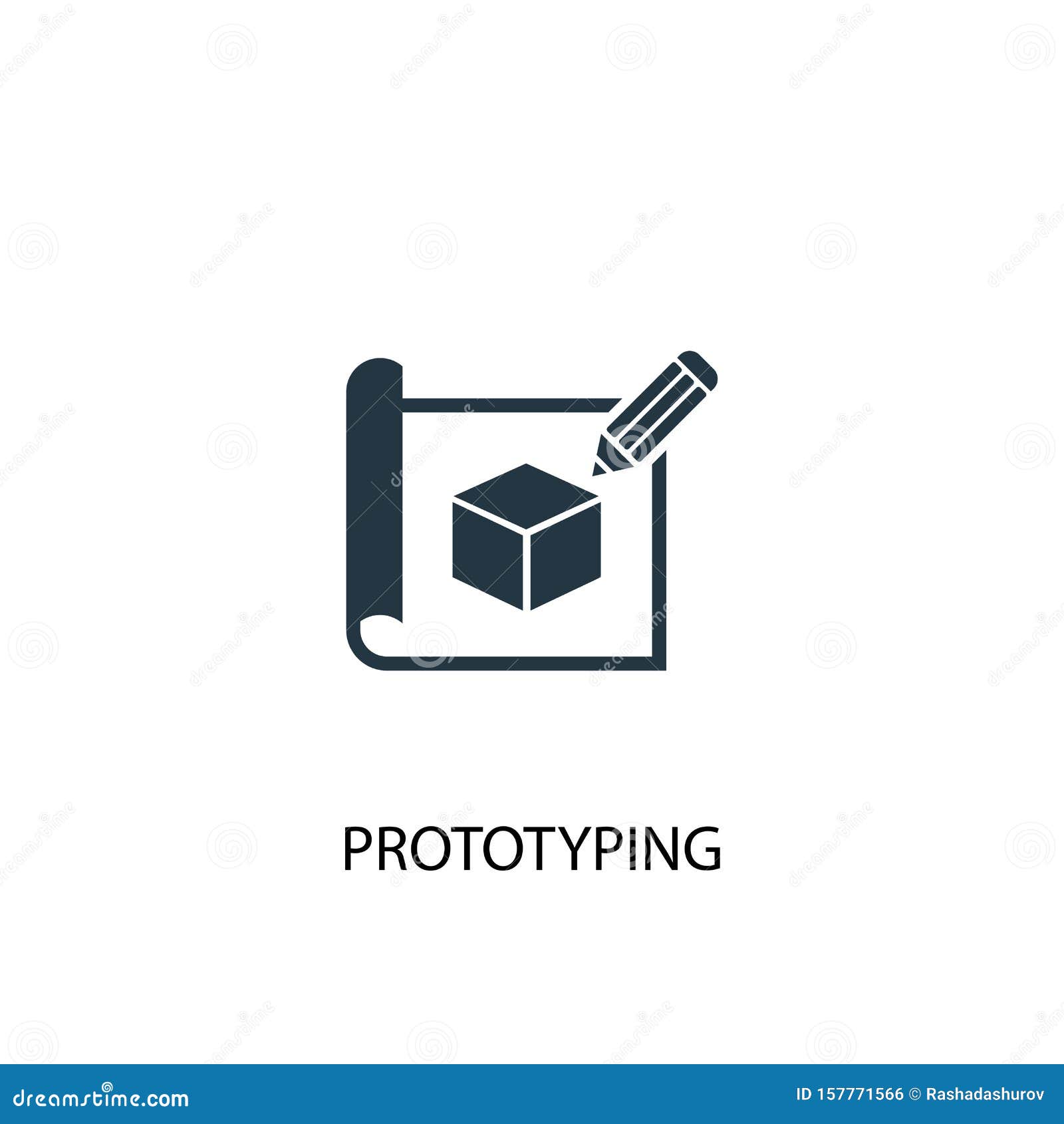 Prototyping Icon Concept Vector Illustration | CartoonDealer.com #131332478