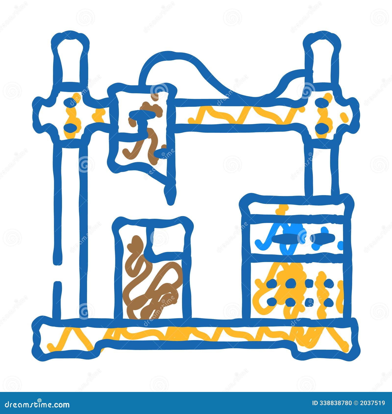 Prototyping Manufacturing Engineer Icon Doodle Illustration ...