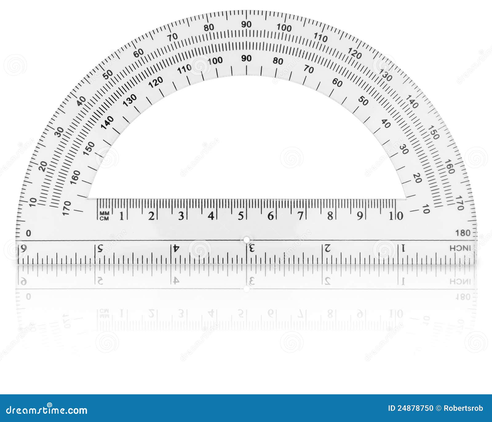 Protractor stock photo. Image of measure, circle, semicircle - 24878750