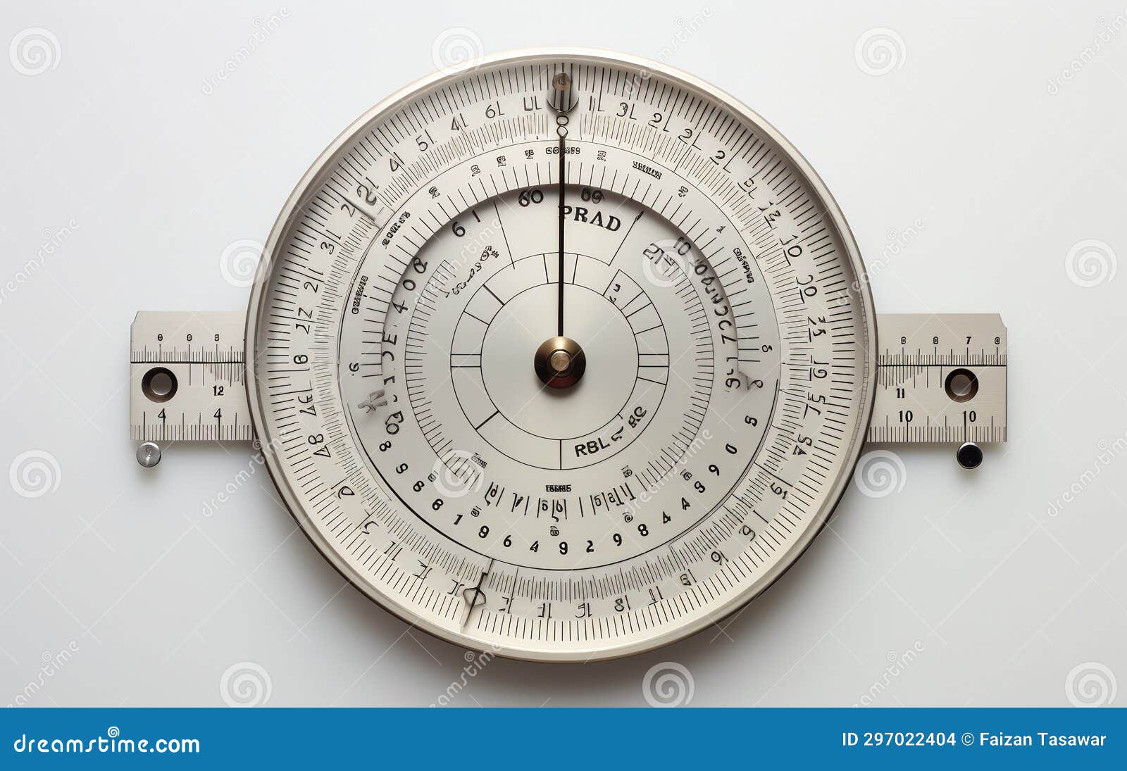 Protractor on a Background with Transparency -Generative Ai Stock ...