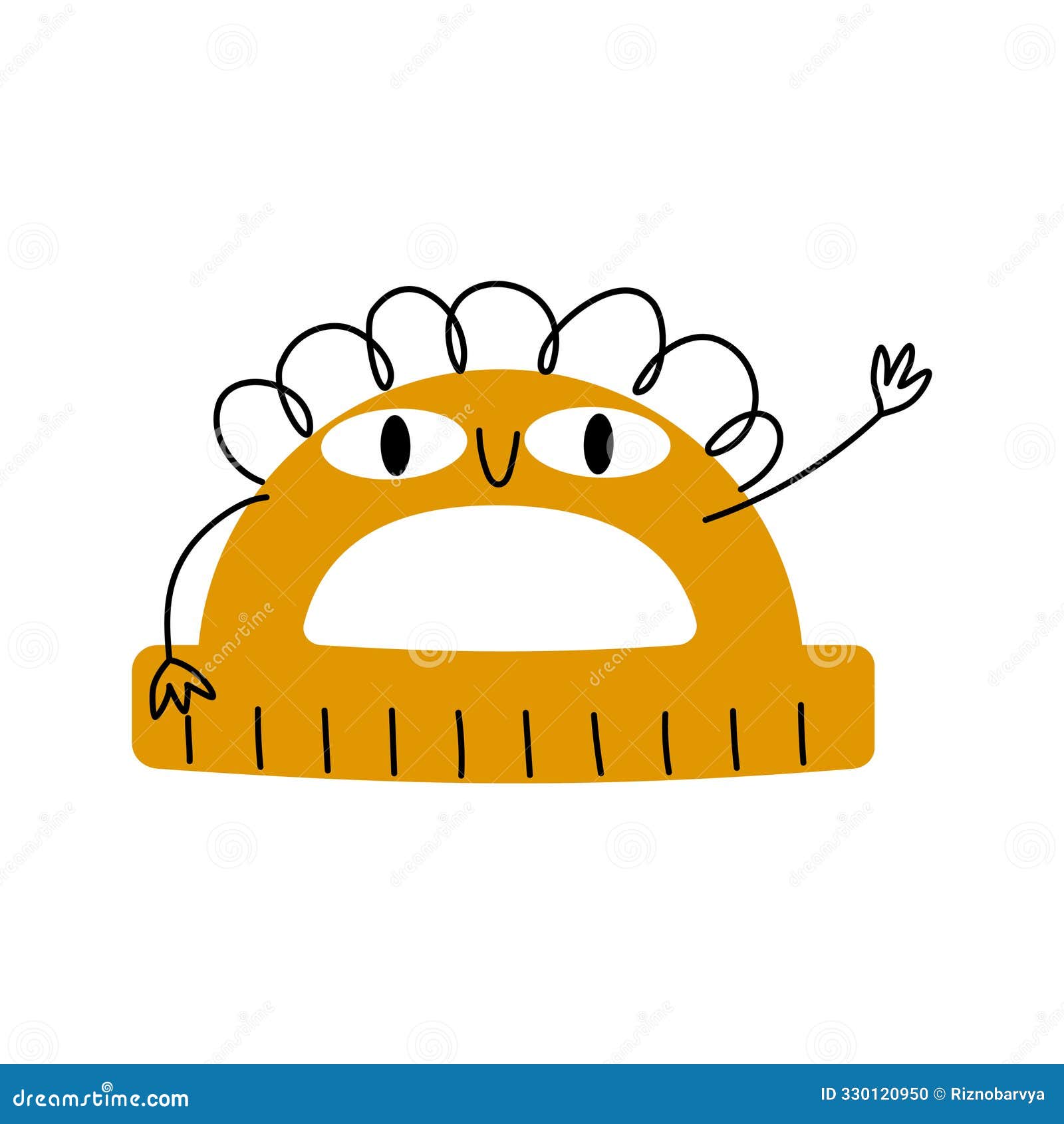 Protractor Character. School Drawing Instrument for Measuring Angles ...