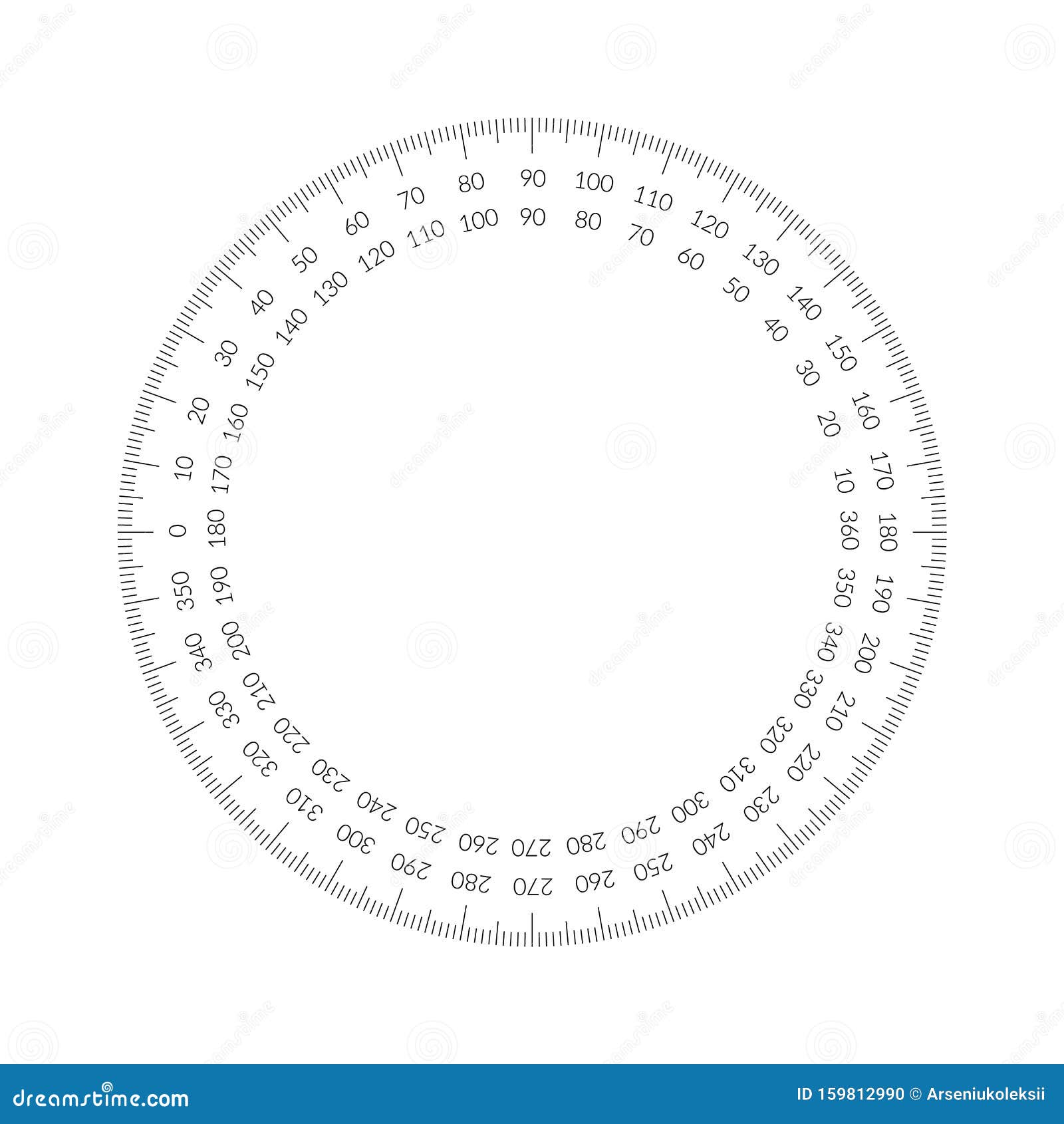 Protractor Circular Scale Bar Overlay Stock Vector - Illustration of ... Protractor Circular Scale Bar Overlay Stock Vector - Illustration of ...
