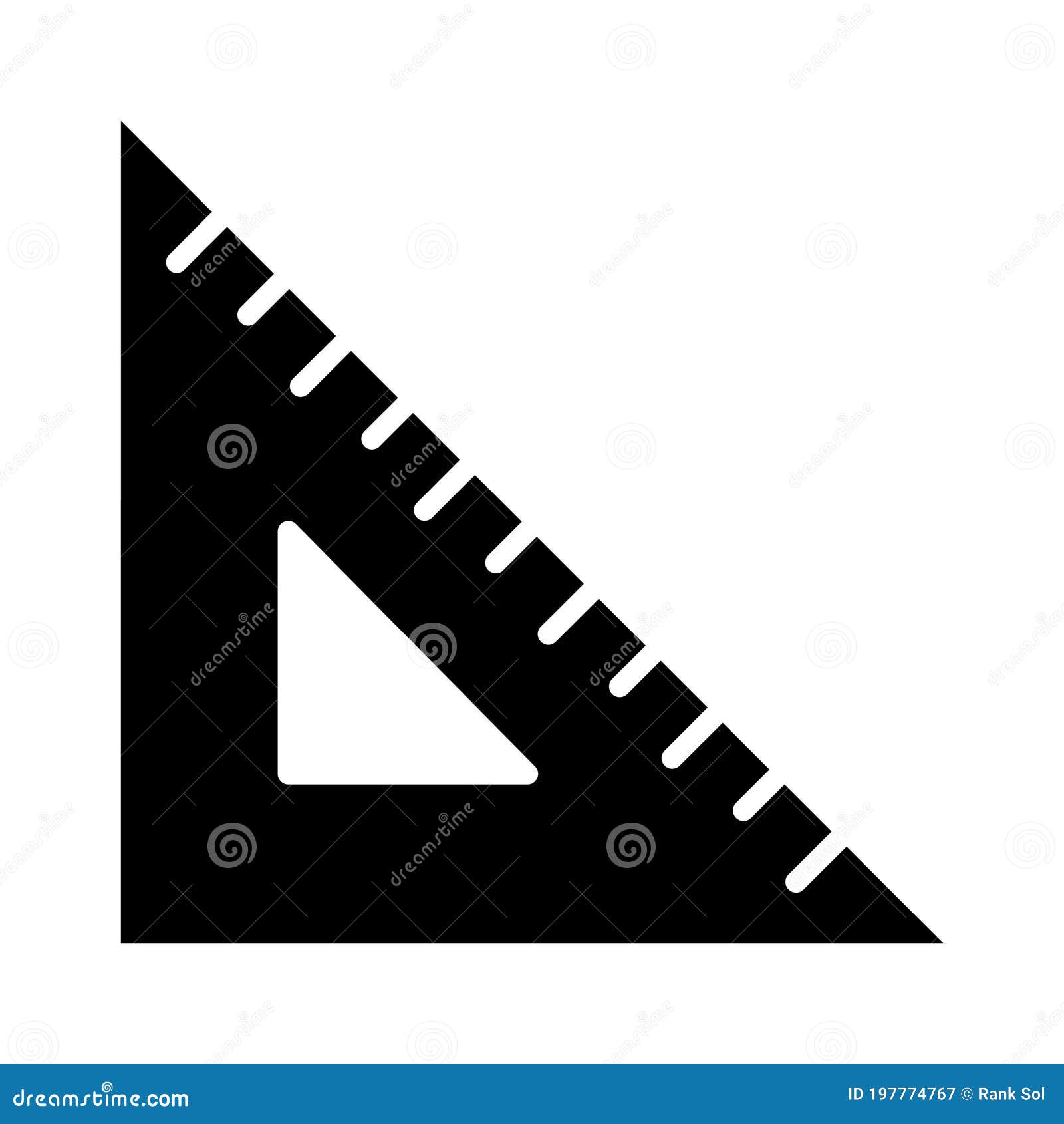 Protractor, Set Square, Triangle, Geometry Fully Editable Vector Icon ... Protractor, Set Square, Triangle, Geometry Fully Editable Vector Icon ...