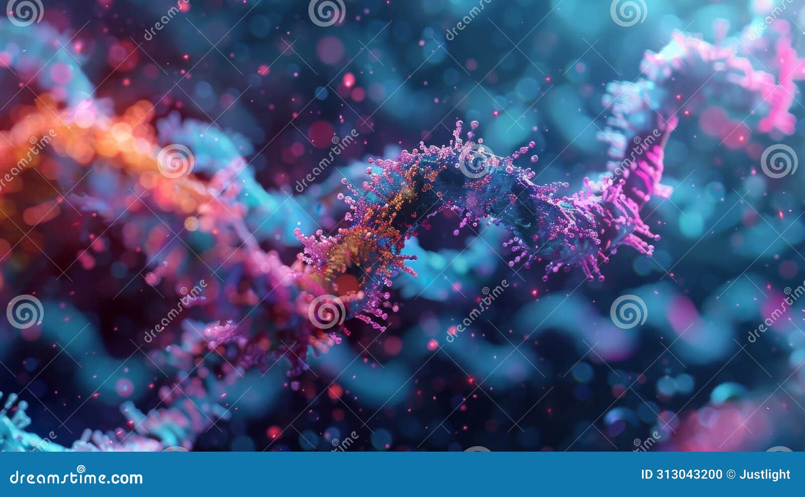 Protruding from a Tangled Mesh of Nucleotide Strands a Lone TRNA ...