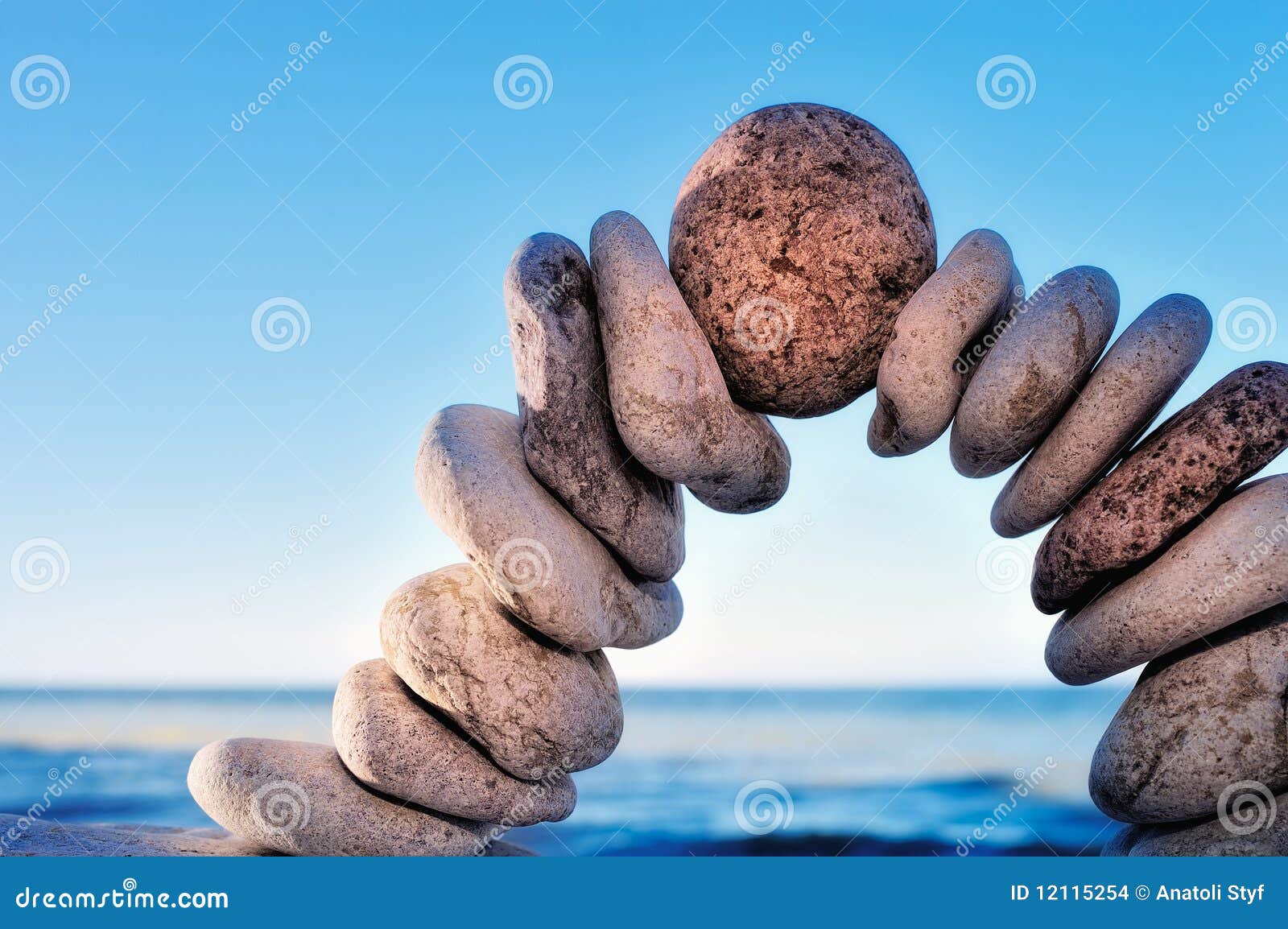 Protuberant stock photo. Image of equilibrium, water - 12115254