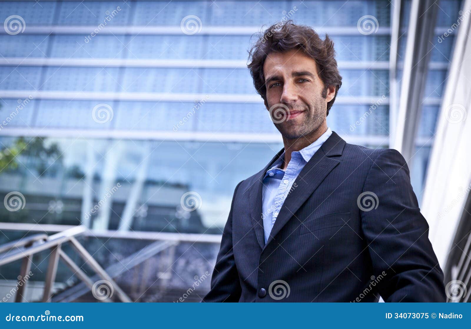 Proud Business Man Smiling in Front of His Office Stock Image - Image ... Proud Business Man Smiling in Front of His Office Stock Image - Image ...