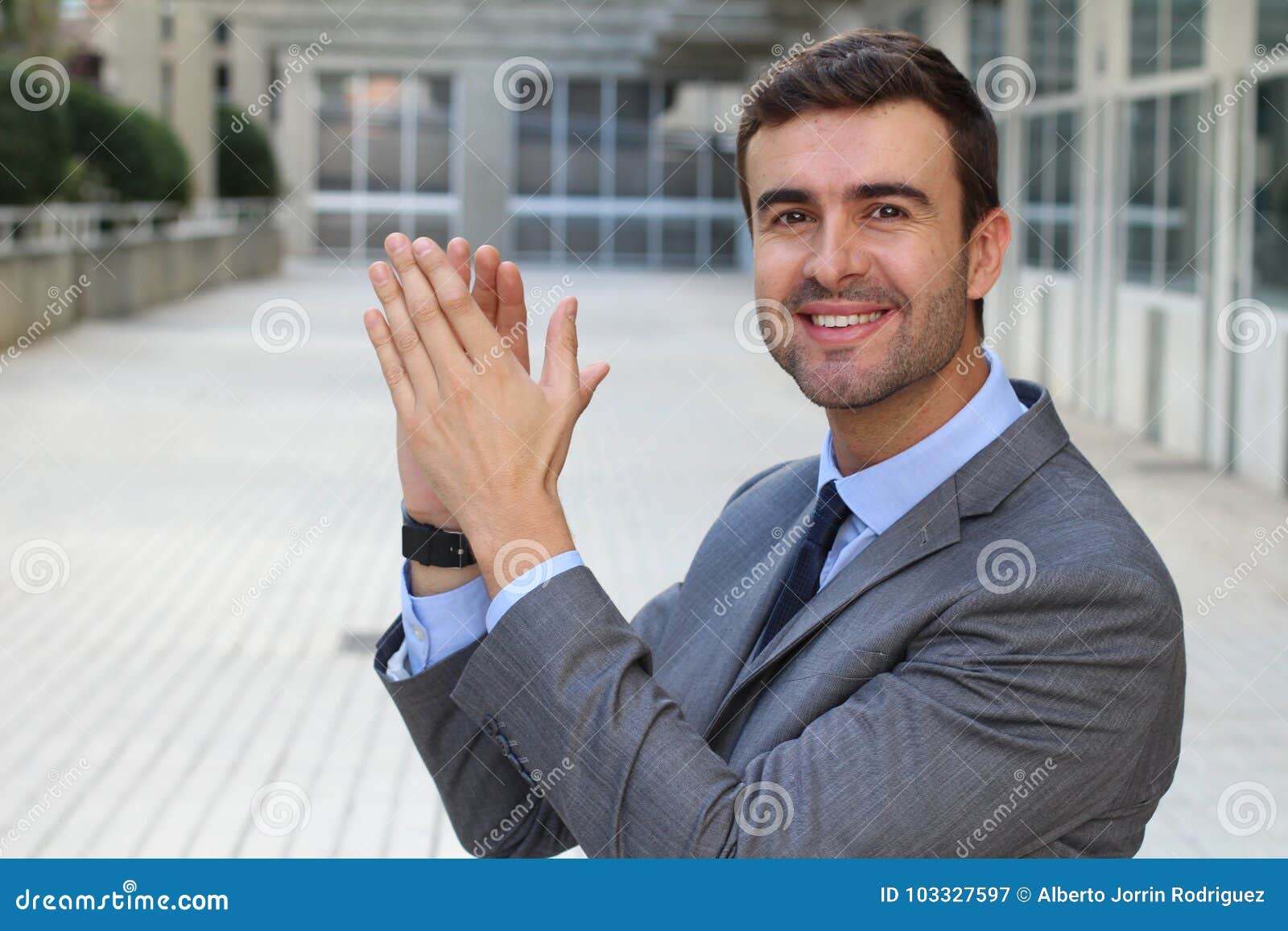 Proud Businessman Applauding an Achievement Stock Image - Image of ... Proud Businessman Applauding an Achievement Stock Image - Image of ...