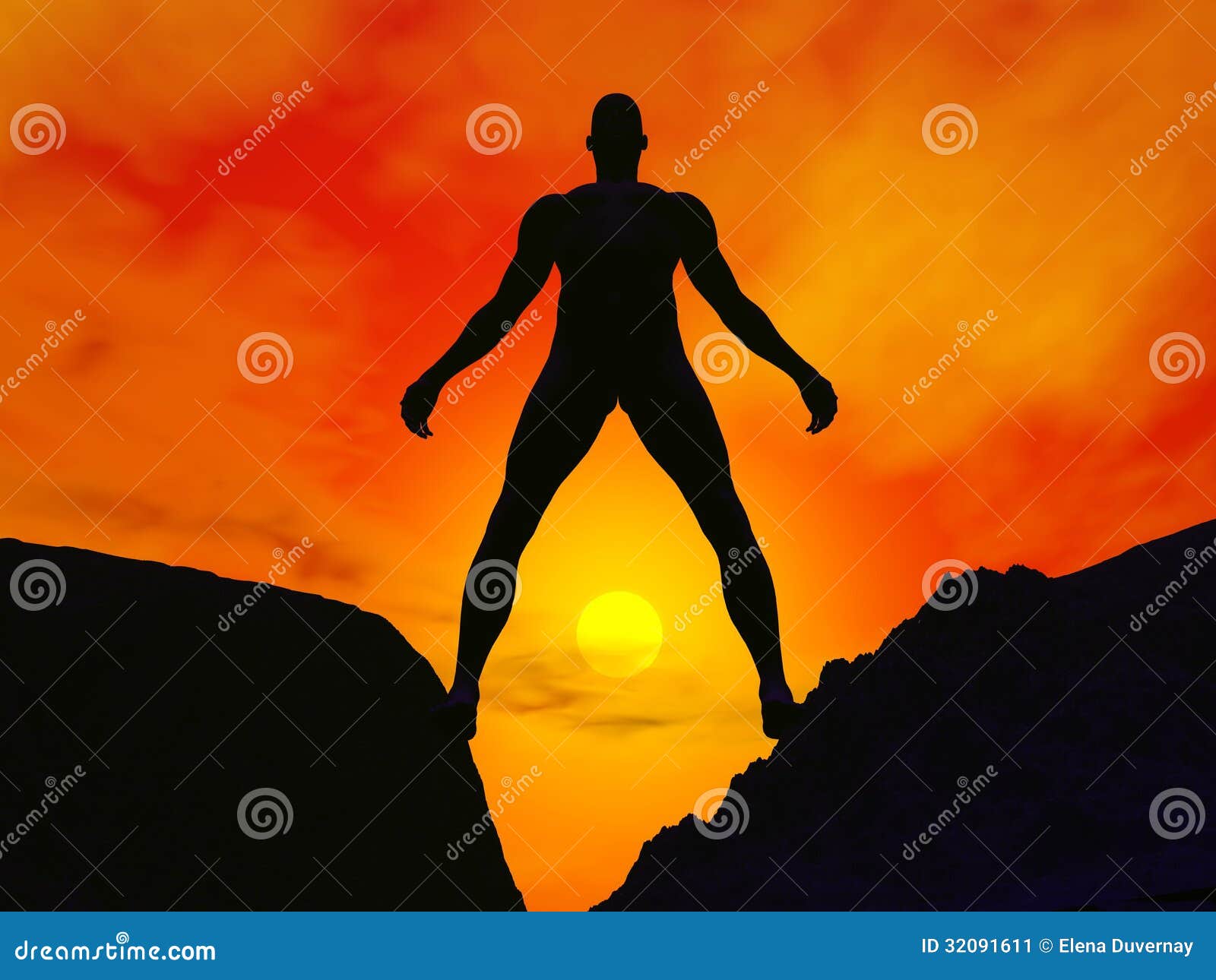 Proud - 3D render stock illustration. Illustration of celebration ...