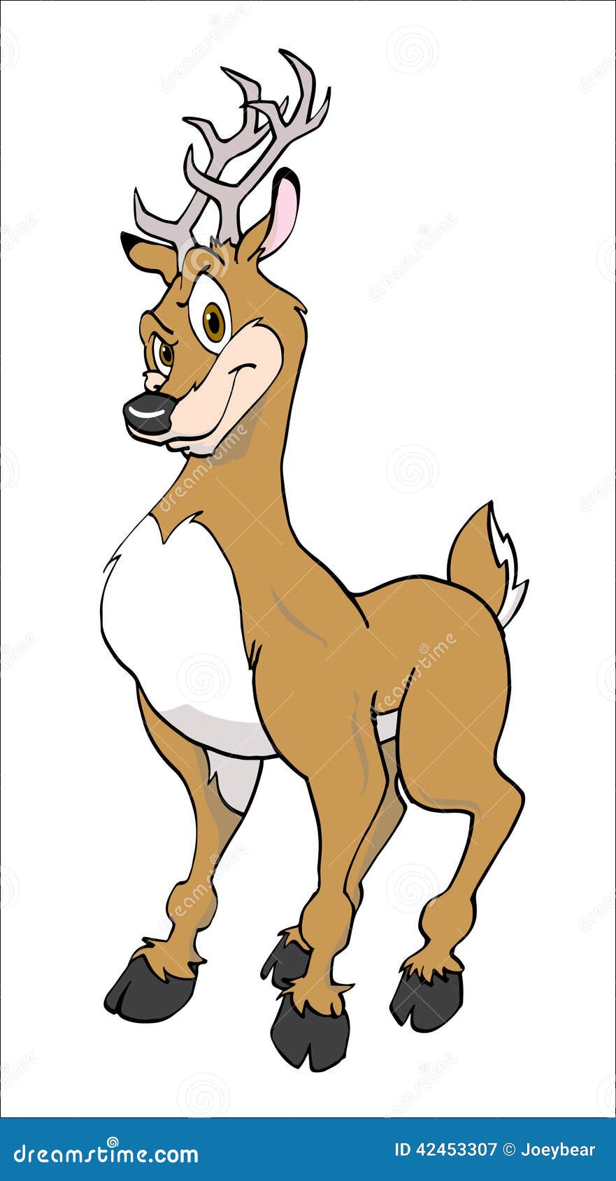 Proud Deer stock illustration. Illustration of hunting - 42453307