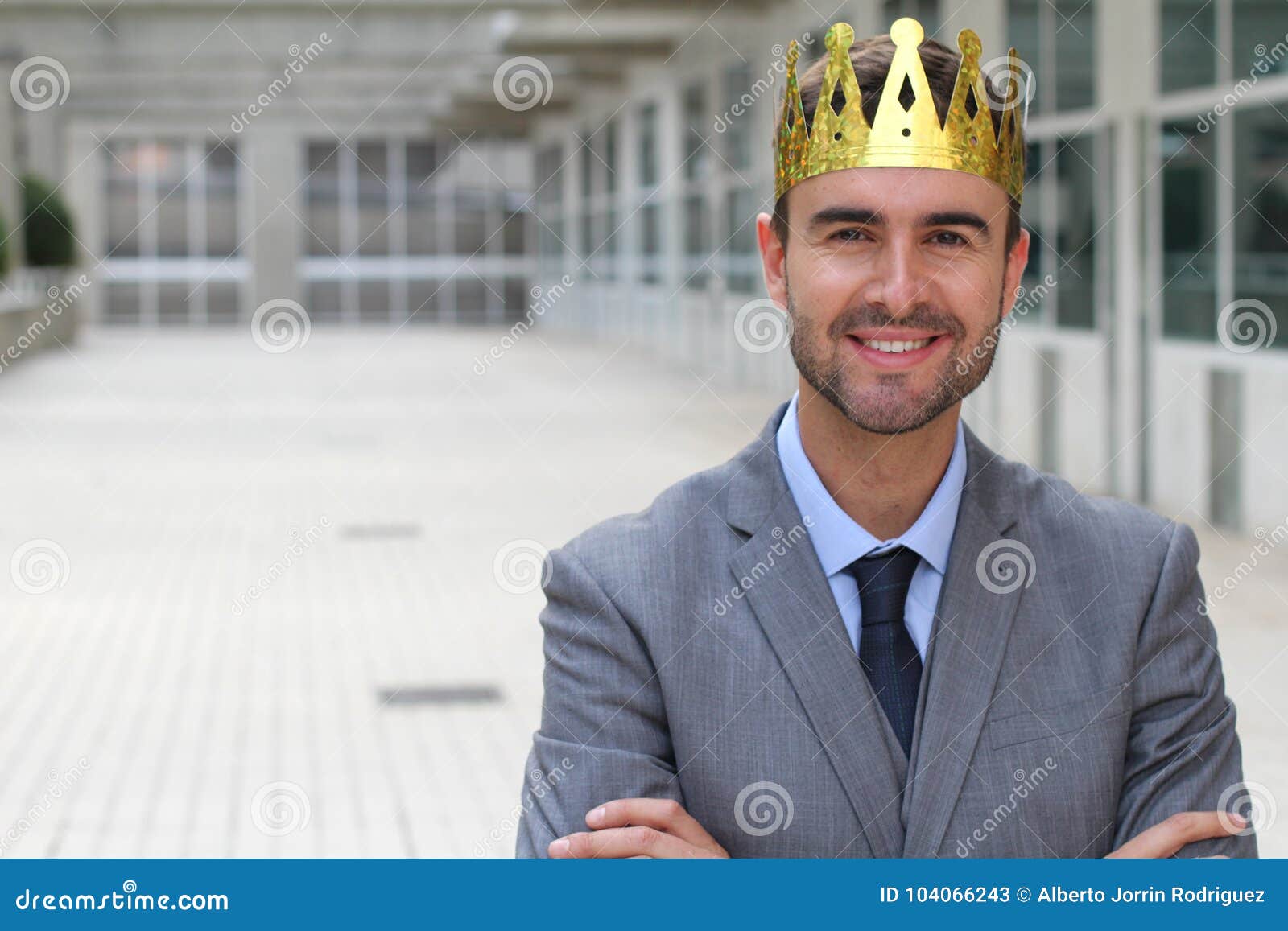 Proud Employee of the Year with Copy Space Stock Image - Image of ...
