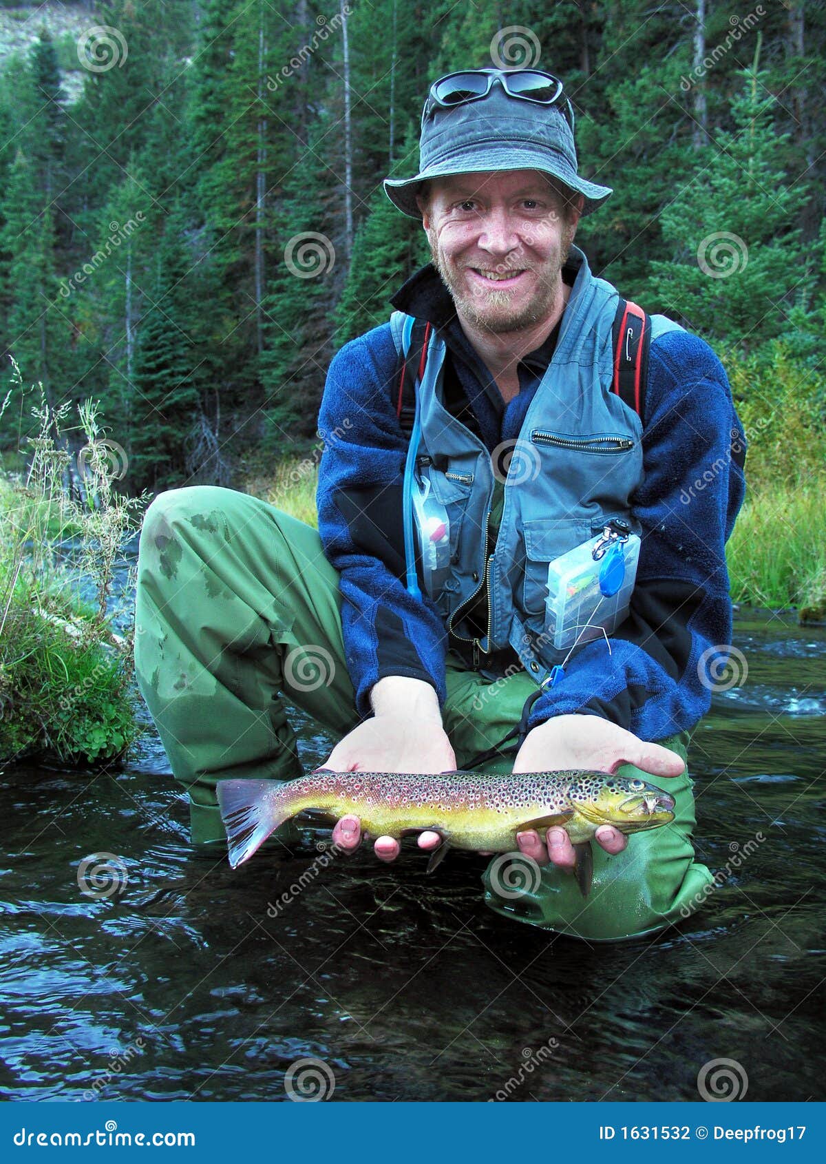 Proud fisherman stock photo. Image of extract, root, clinch - 1631532