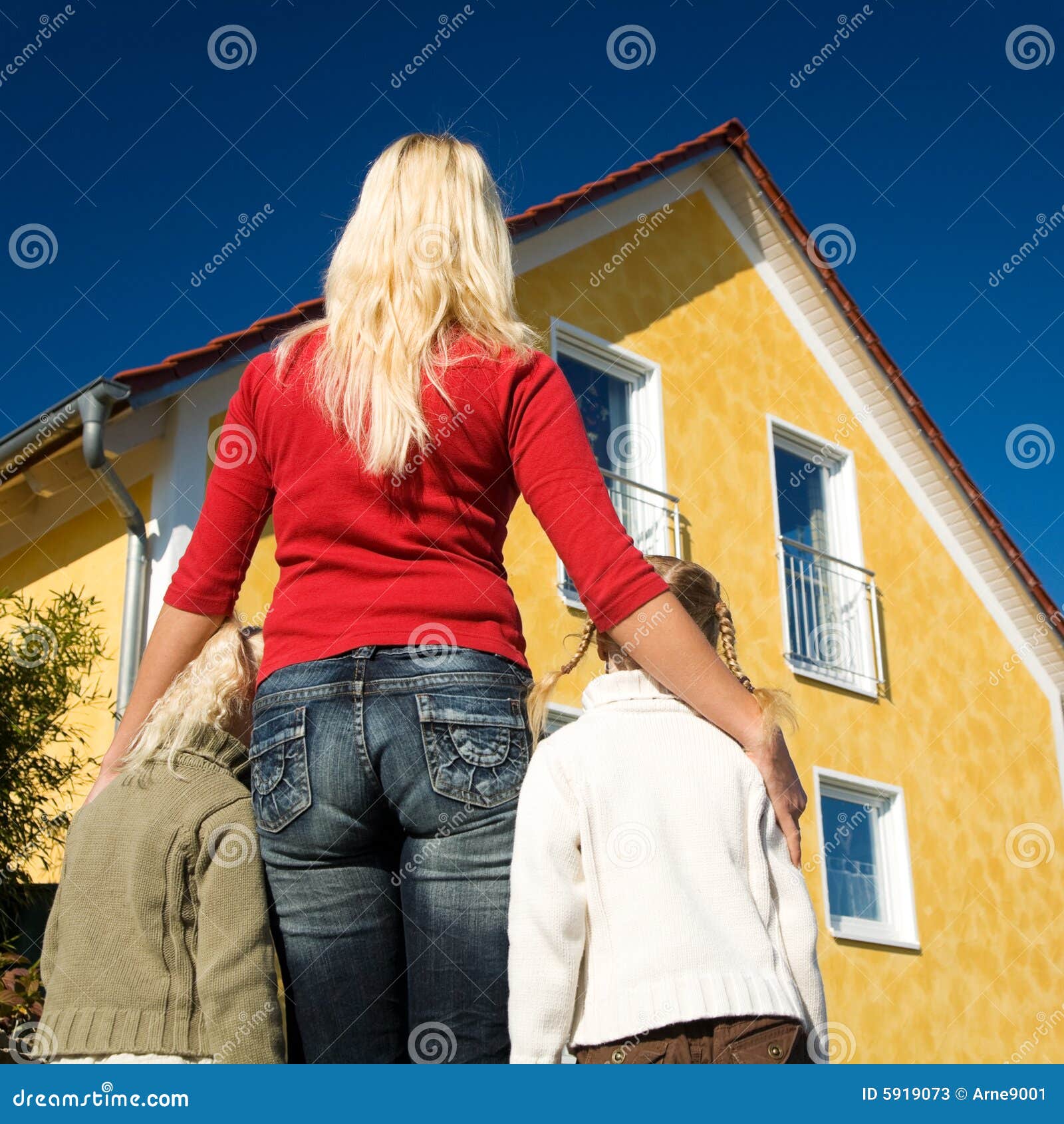 Proud of the new home stock image. Image of happy, love - 5919073