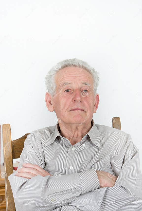 Proud old man stock image. Image of older, caucasian - 38112657