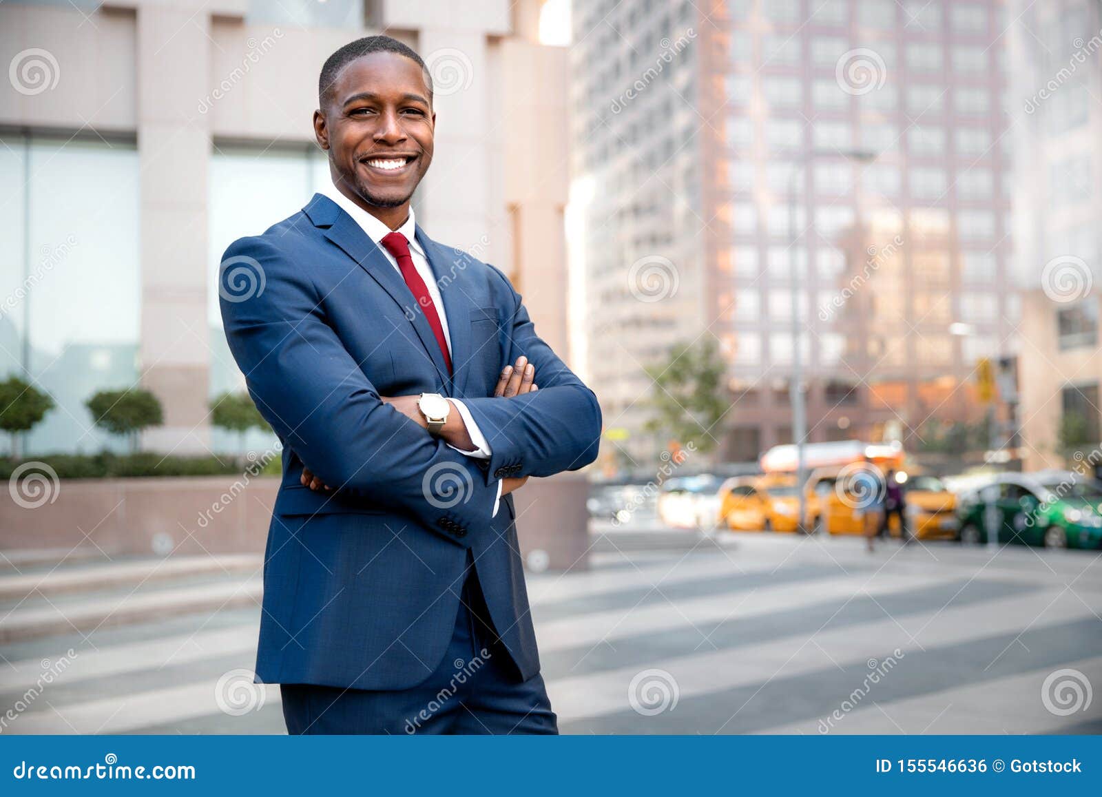 Proud Successful Businessman Executive CEO African American, Standing ... Proud Successful Businessman Executive CEO African American, Standing ...