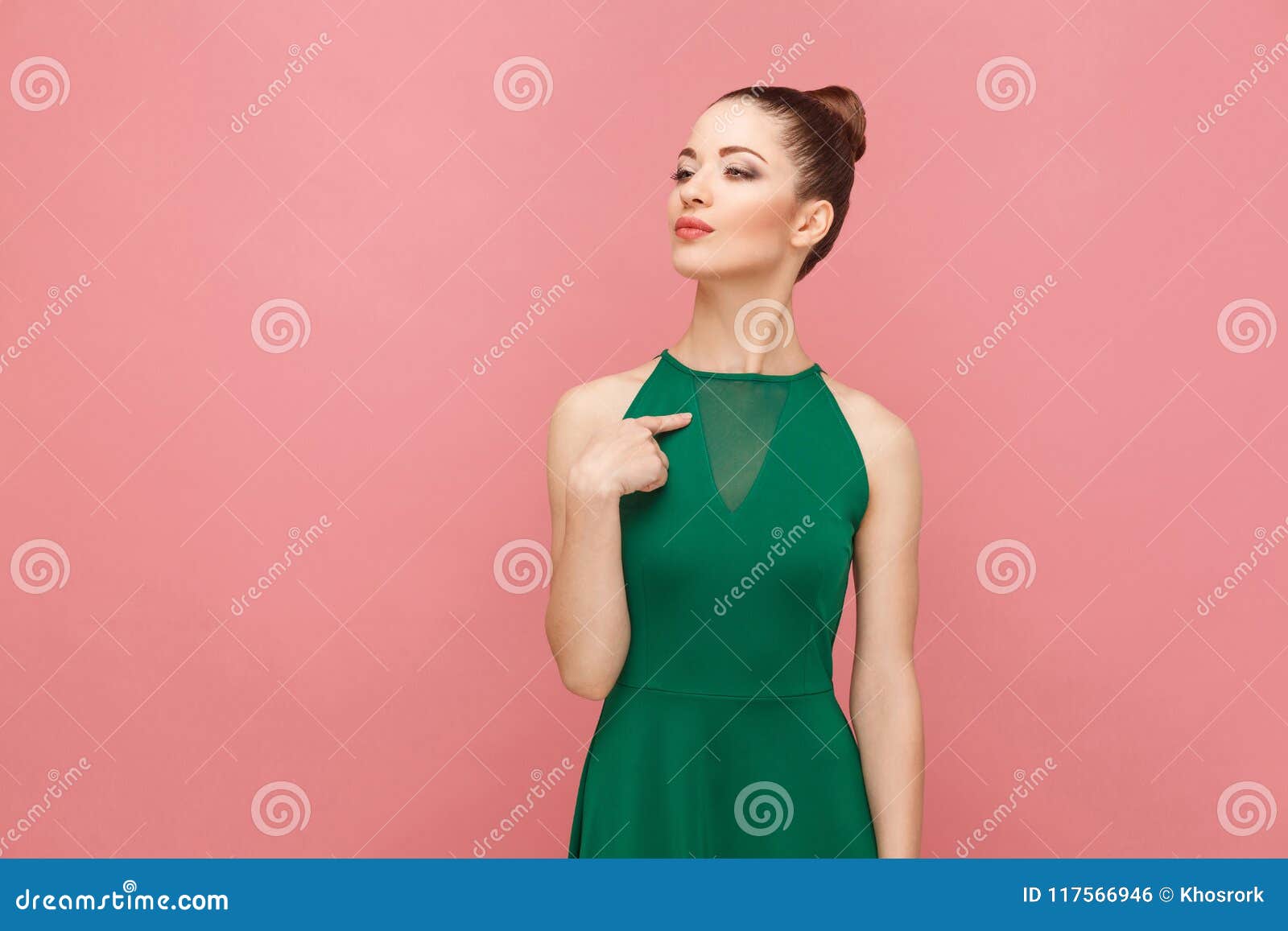 Proud Woman Pointing Finger Himself Stock Photo - Image of hands, airy ... Proud Woman Pointing Finger Himself Stock Photo - Image of hands, airy ...