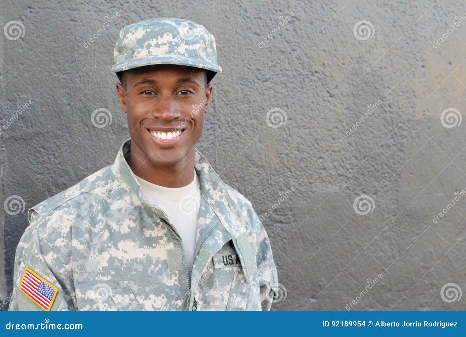 Proud Young Military School Student Stock Photo - Image of occupation ...