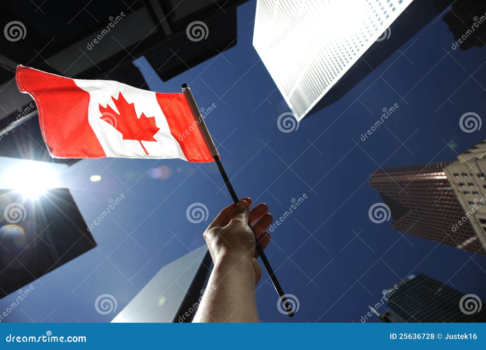 Proudly Canadian stock photo. Image of hand, finance - 25636728