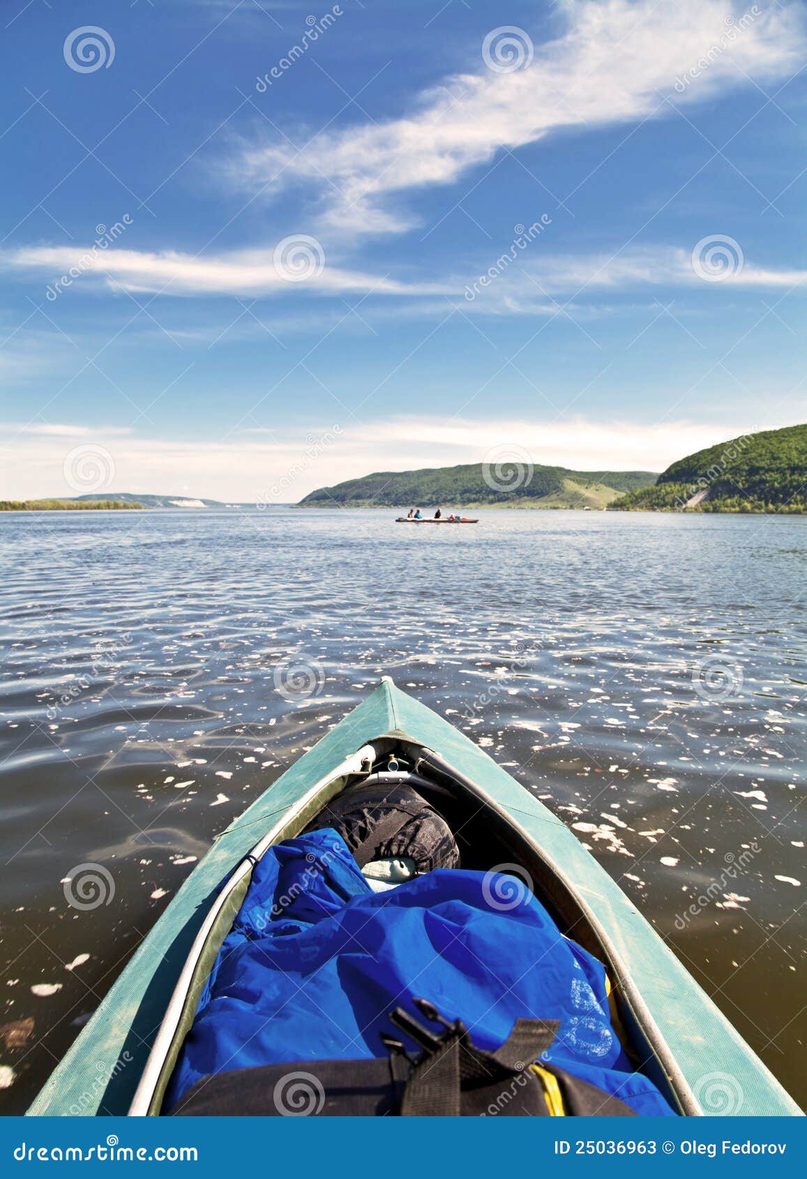 Proue du bateau image stock. Image du été, nature, vert - 25036963
