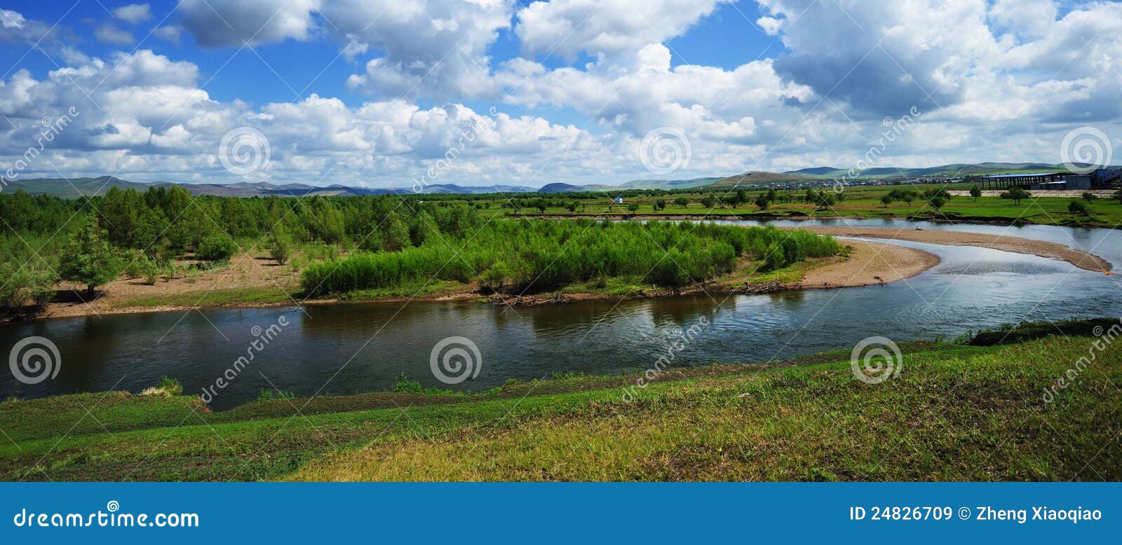 Província Do Rio Do Gen, Mongolia, China Imagem de Stock - Imagem de ...
