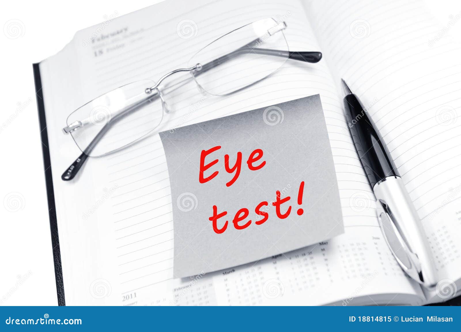 Prova dell'occhio immagine stock. Immagine di ottico - 18814815