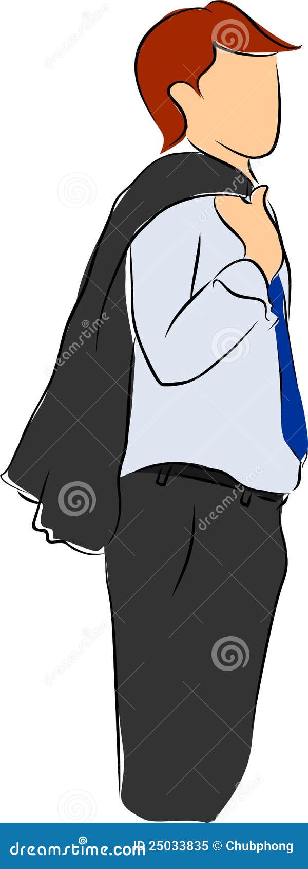 Provato illustrazione di stock. Illustrazione di sofferenza - 25033835