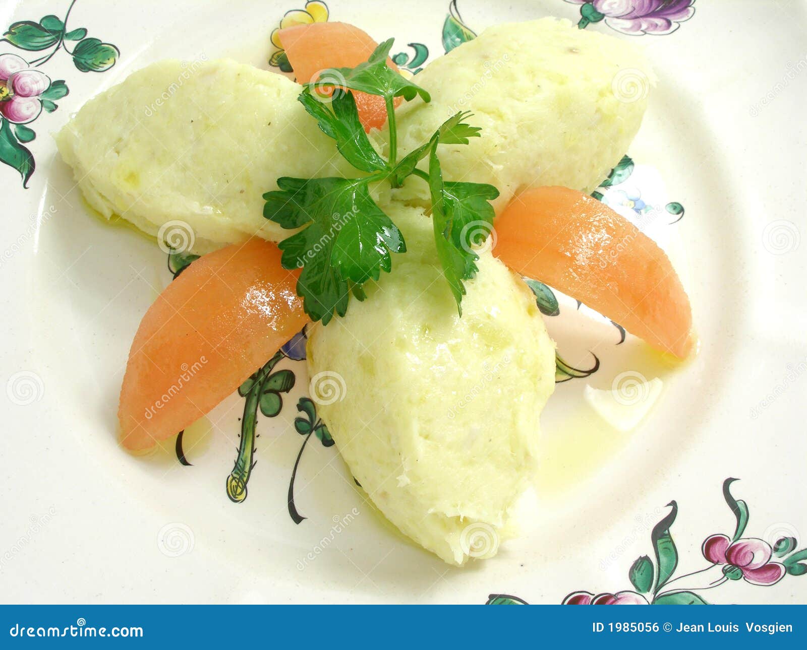 Provencal Brandade of Cod 2 Stock Photo - Image of tomato, brandade ...