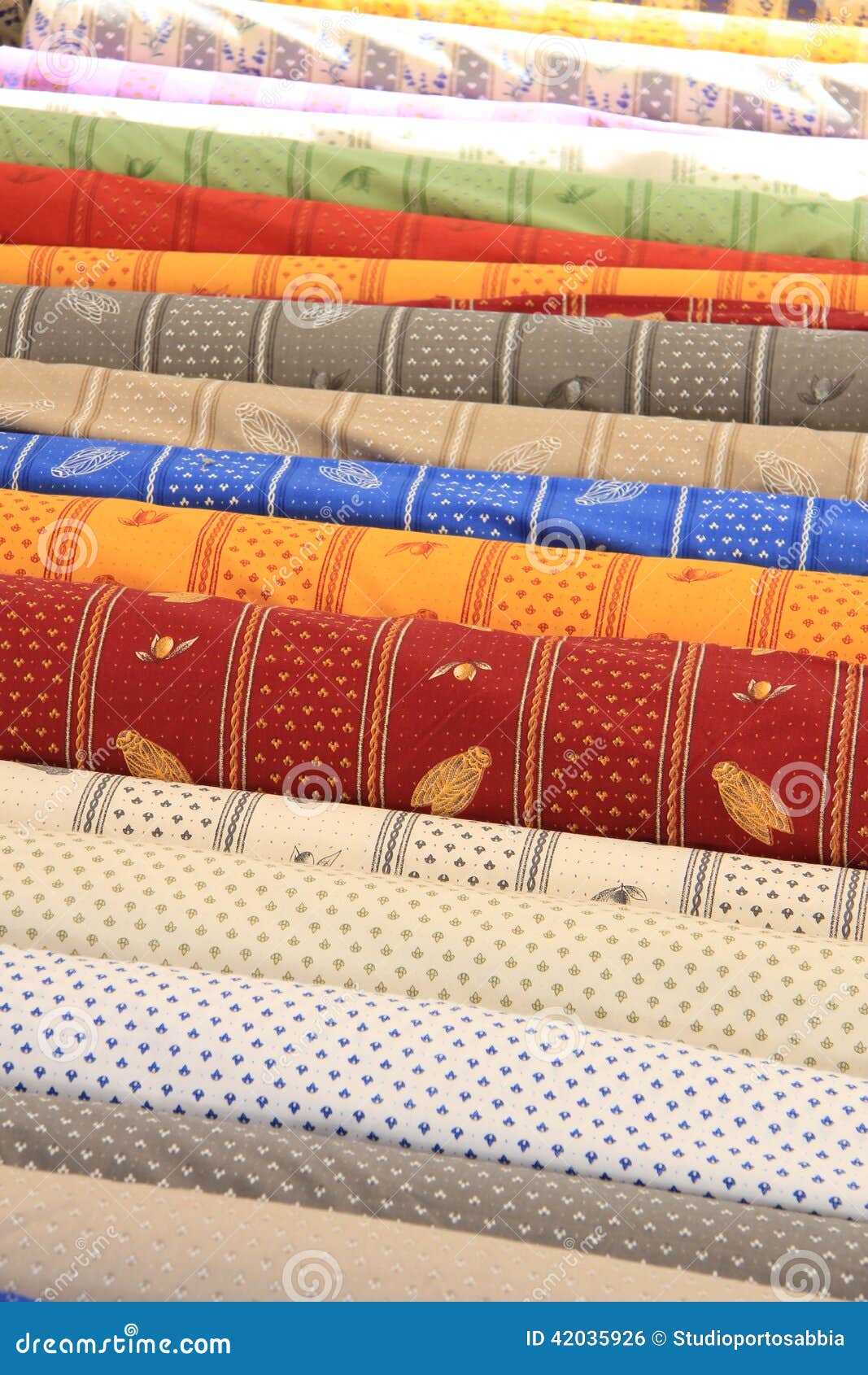 Provencal textile stock photo. Image of textile, retail - 42035926