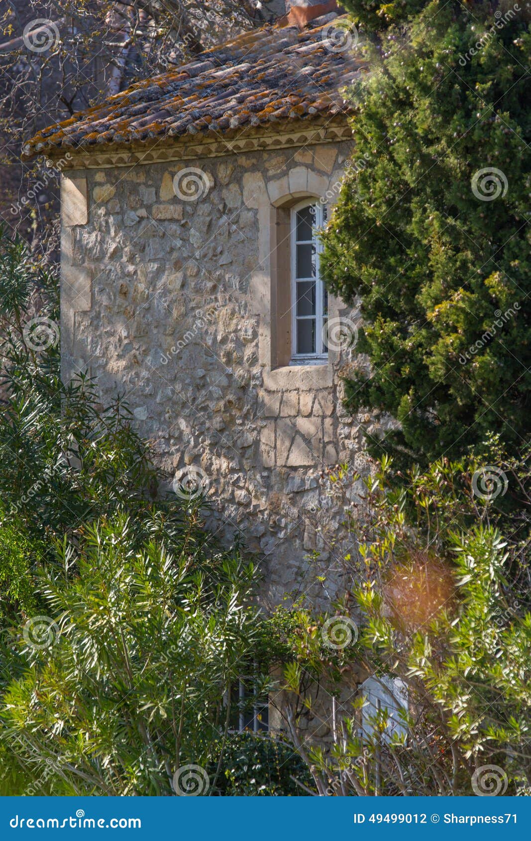 Provence quarrystone house stock photo. Image of provence - 49499012