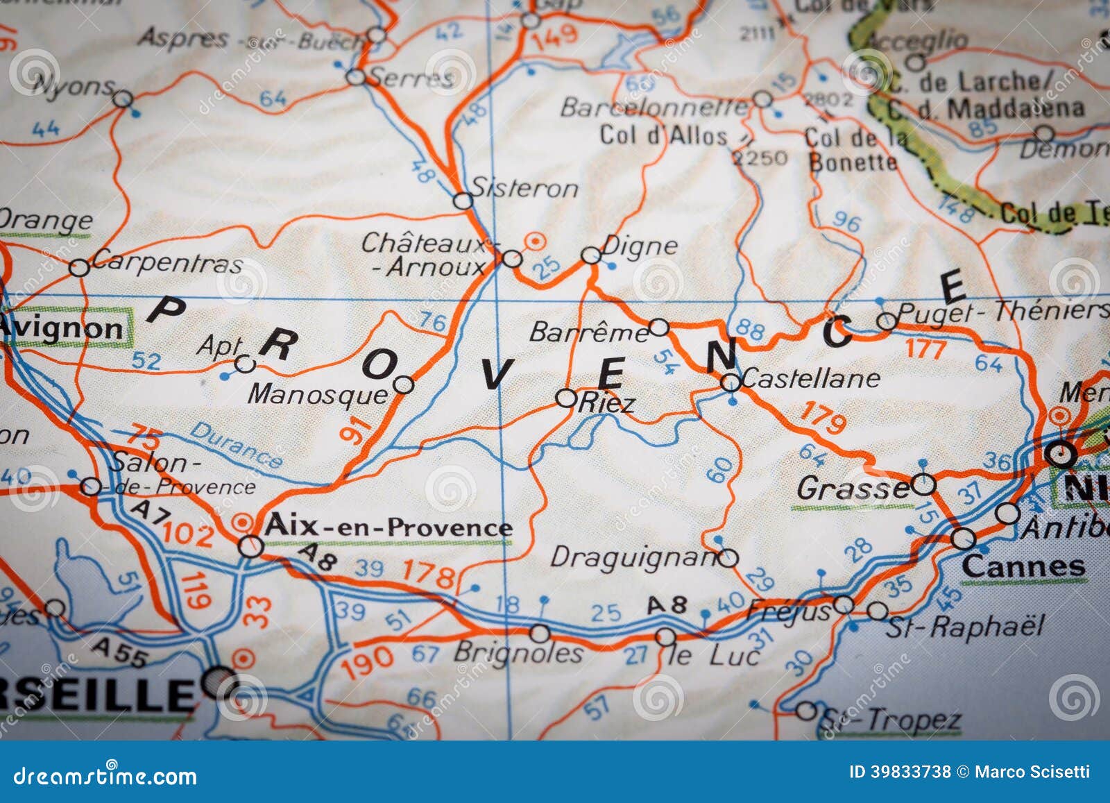 Provence stock photo. Image of macro, magnification, effect - 39833738