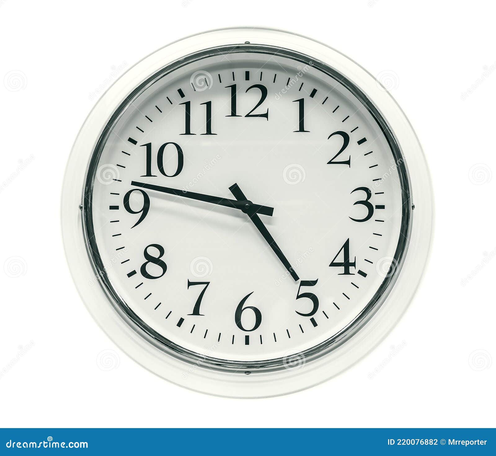 Time stock photo. Image of arrows, hour, numbers, clock - 220076882