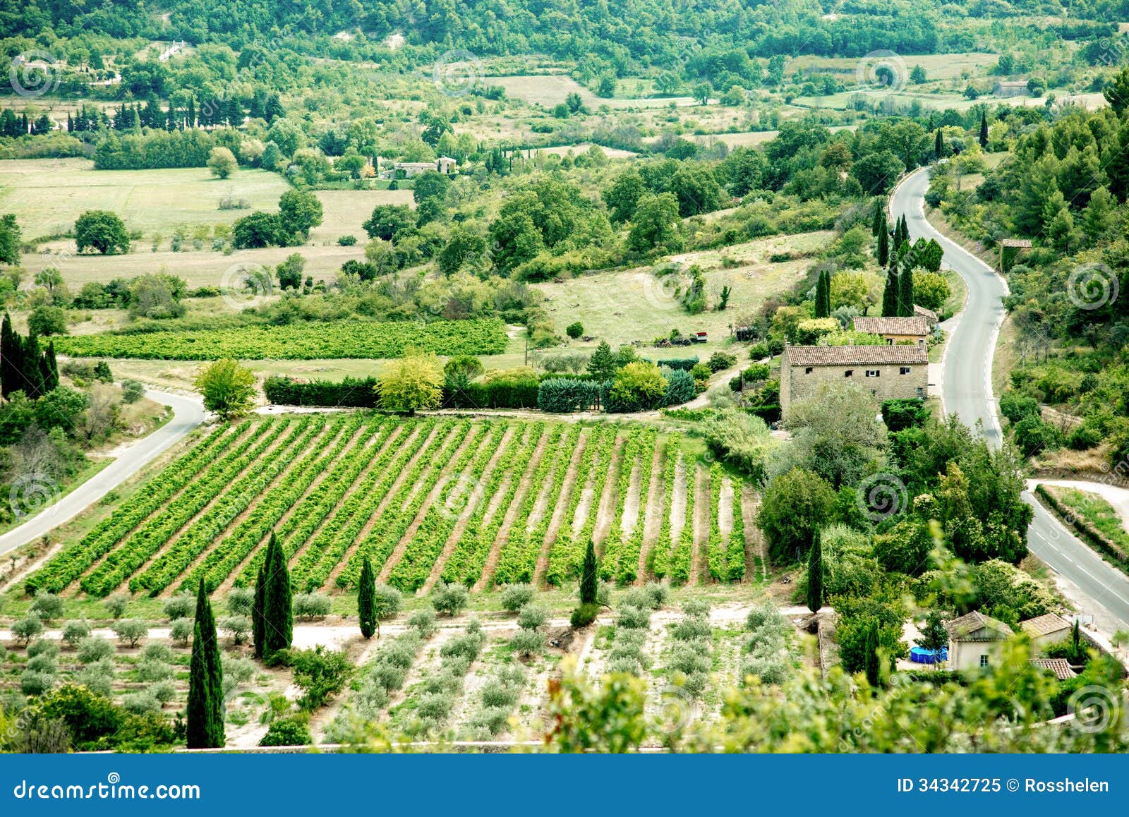 Provence stock image. Image of eygalieres, house, azur - 34342725