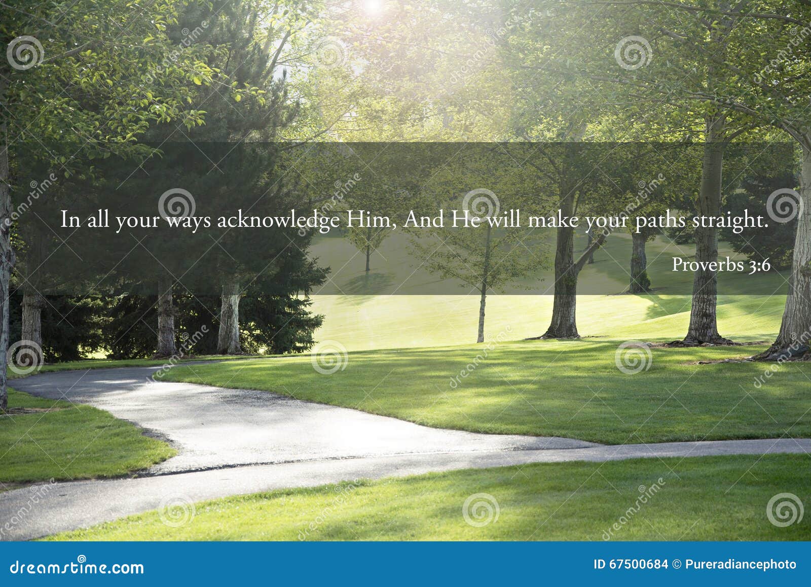 Proverbs 3 Bible Passage on Paths Stock Photo - Image of psalm, holy ...