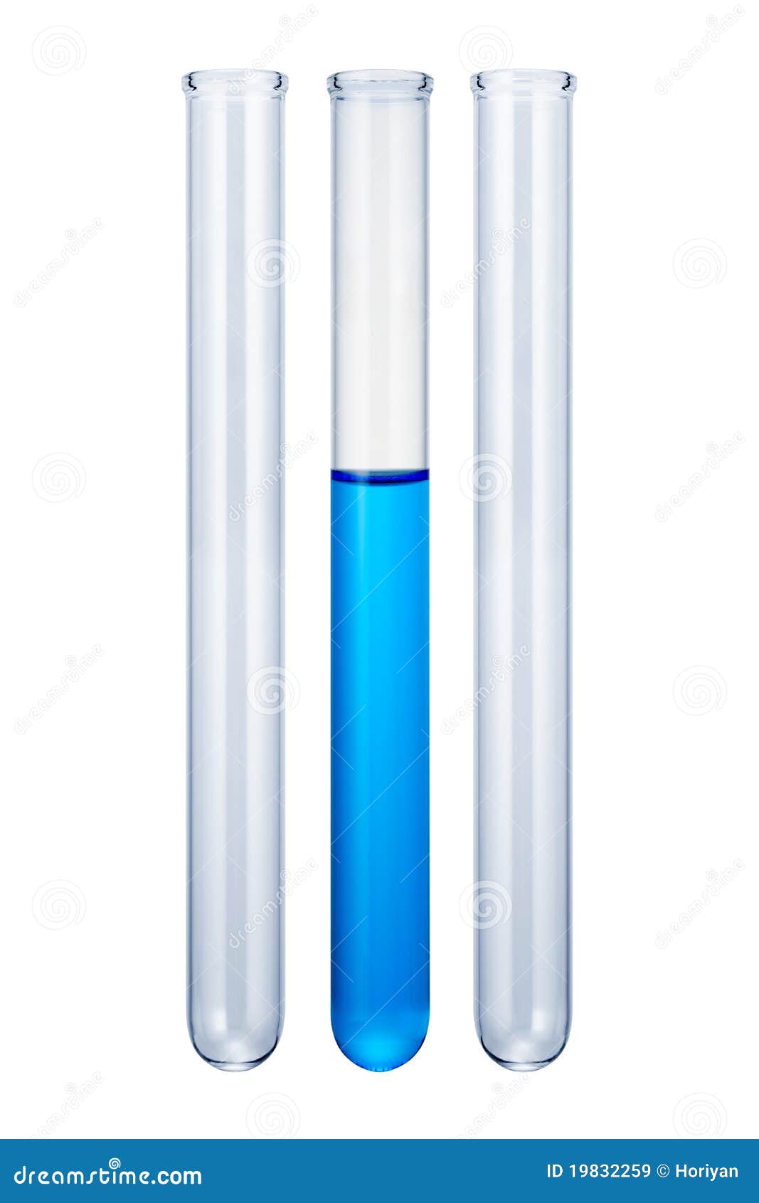 Provette immagine stock. Immagine di laboratorio, esperimento - 19832259