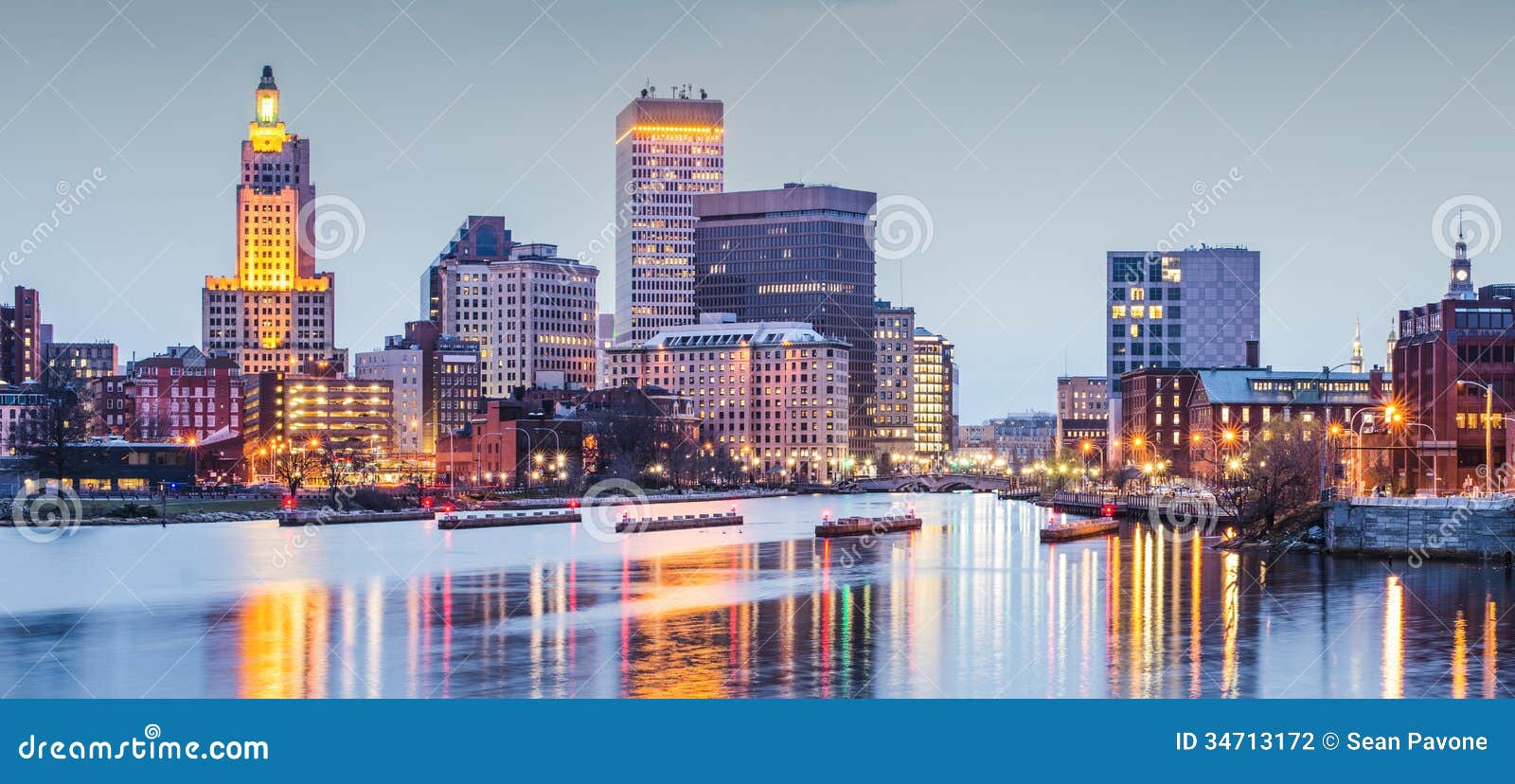 Providence Rhode Island stock photo. Image of district - 34713172