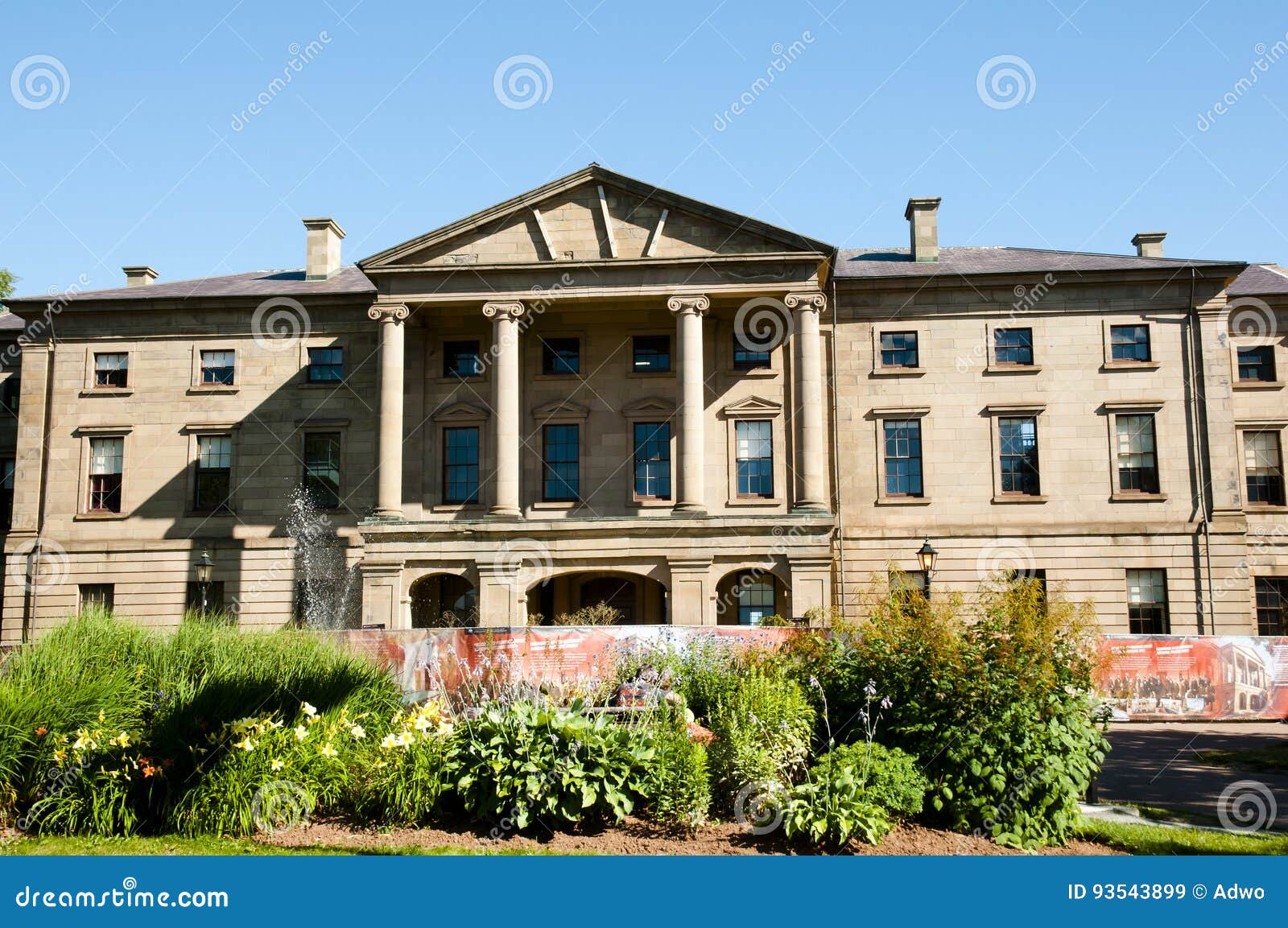 Province House - Charlottetown - Canada Editorial Stock Image - Image ...
