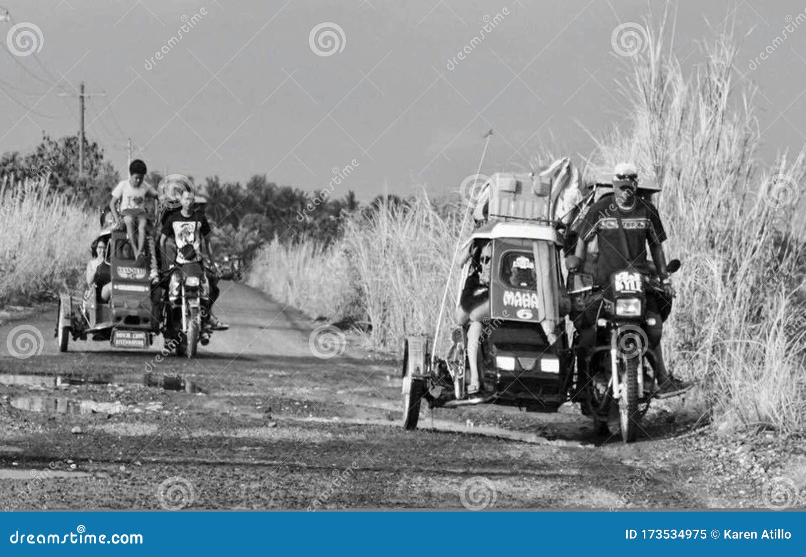 Provincial life editorial image. Image of motorcycle - 173534975