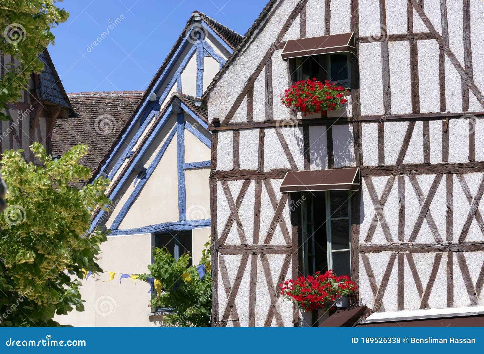 Provins Fortified Medieval Town Stock Photo - Image of medieval ...