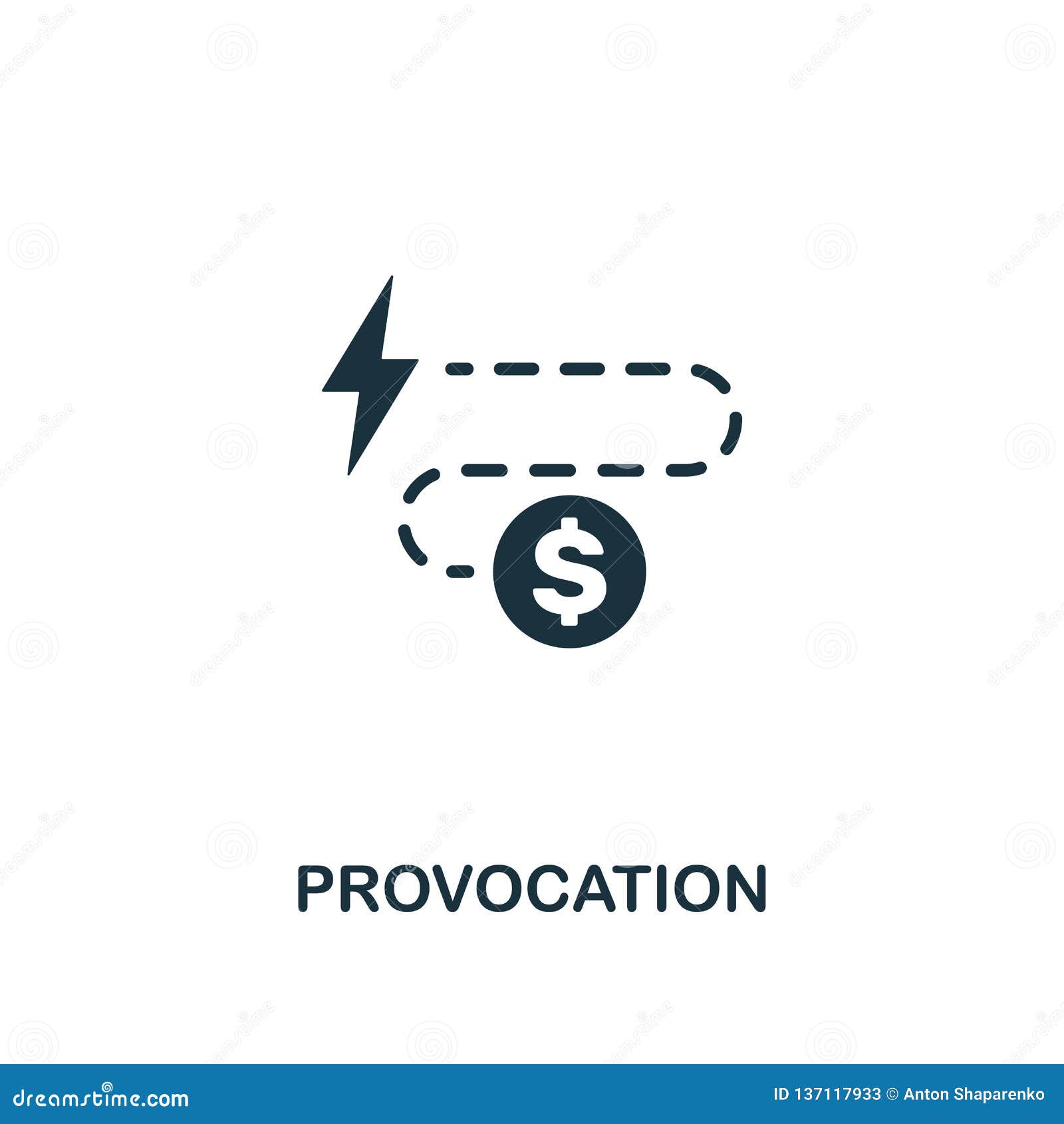 Provocation Icon. Premium Style Design from Corruption Icon Collection ...