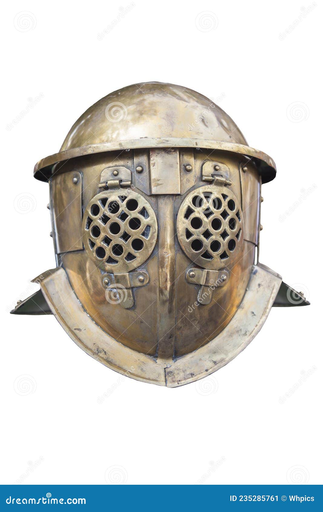 Provocator-class Gladiator Helmet Stock Image - Image of isolated ...